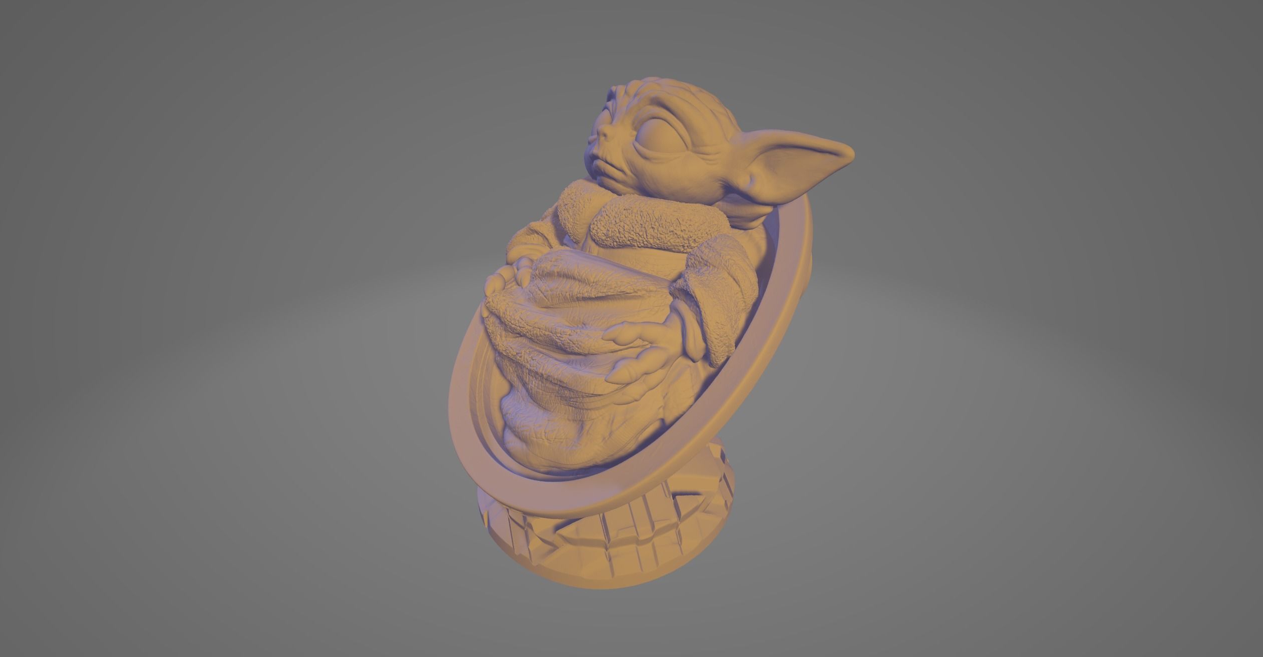 Star Wars Grogu Chair Knob Add Galactic Charm to Your Projects 3D model ...