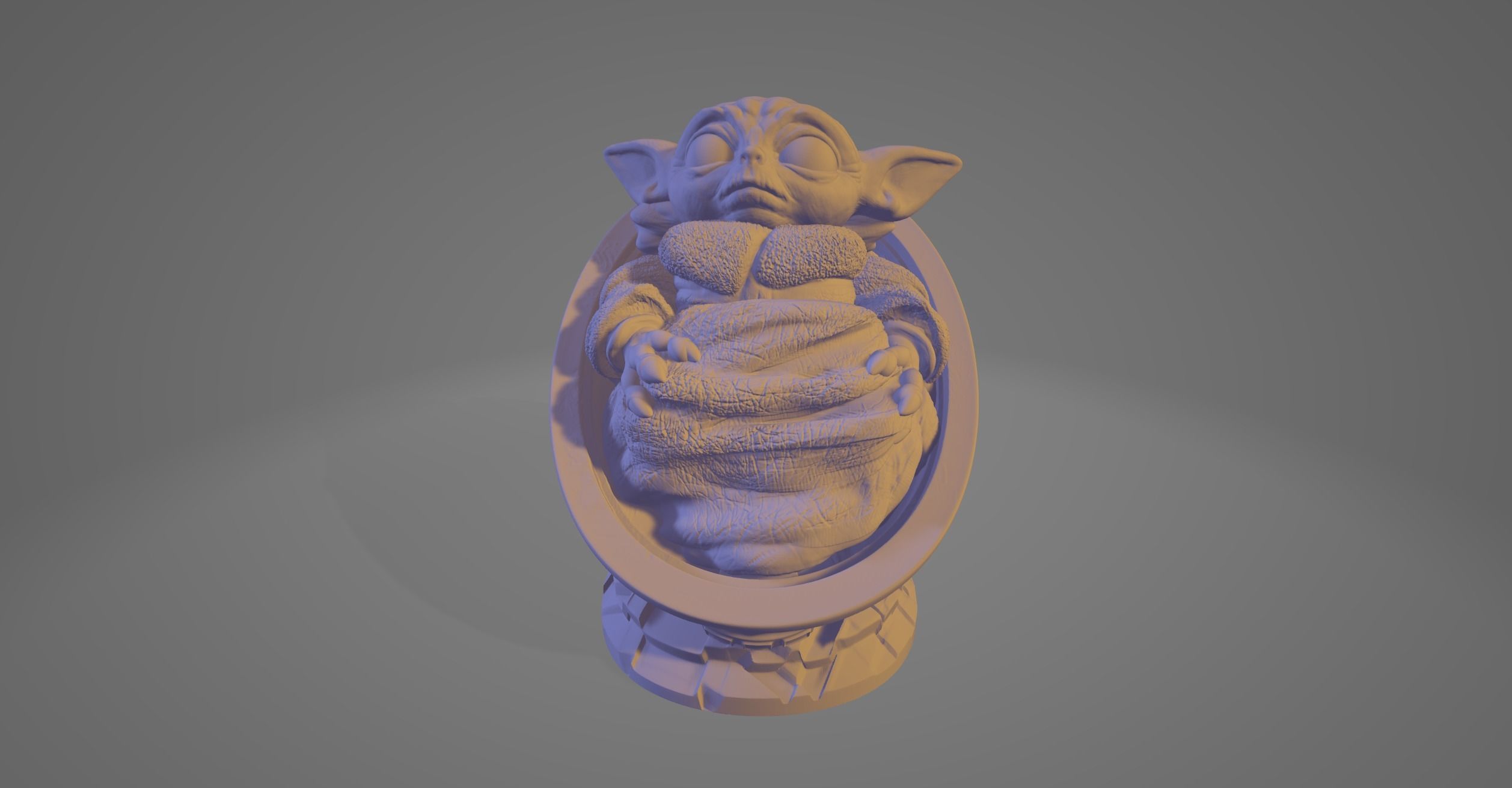 Star Wars Grogu Chair Knob Add Galactic Charm to Your Projects 3D model ...