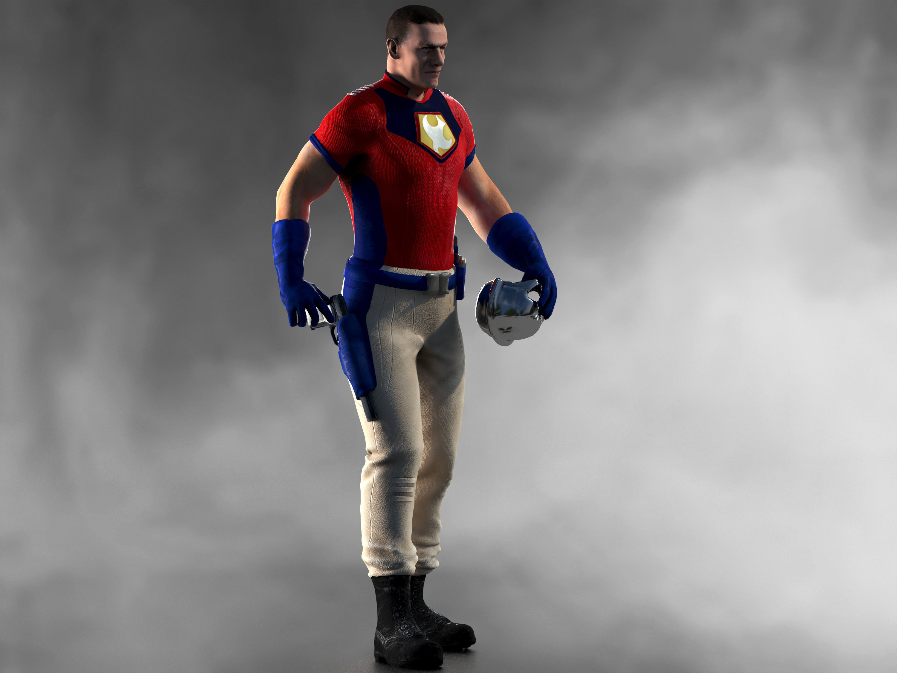 3D model Peacemaker VR / AR / low-poly rigged | CGTrader