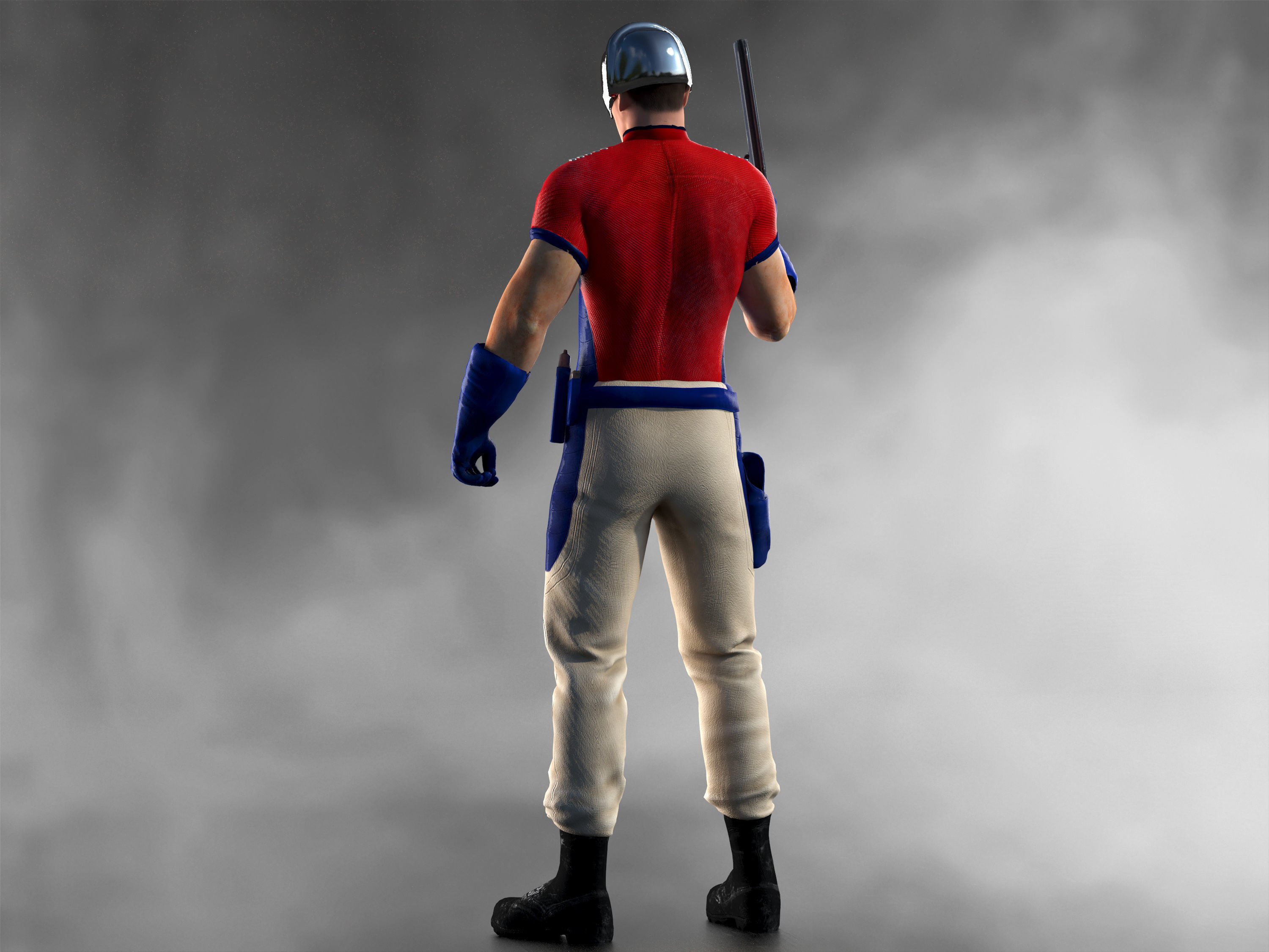 3D model Peacemaker VR / AR / low-poly rigged | CGTrader