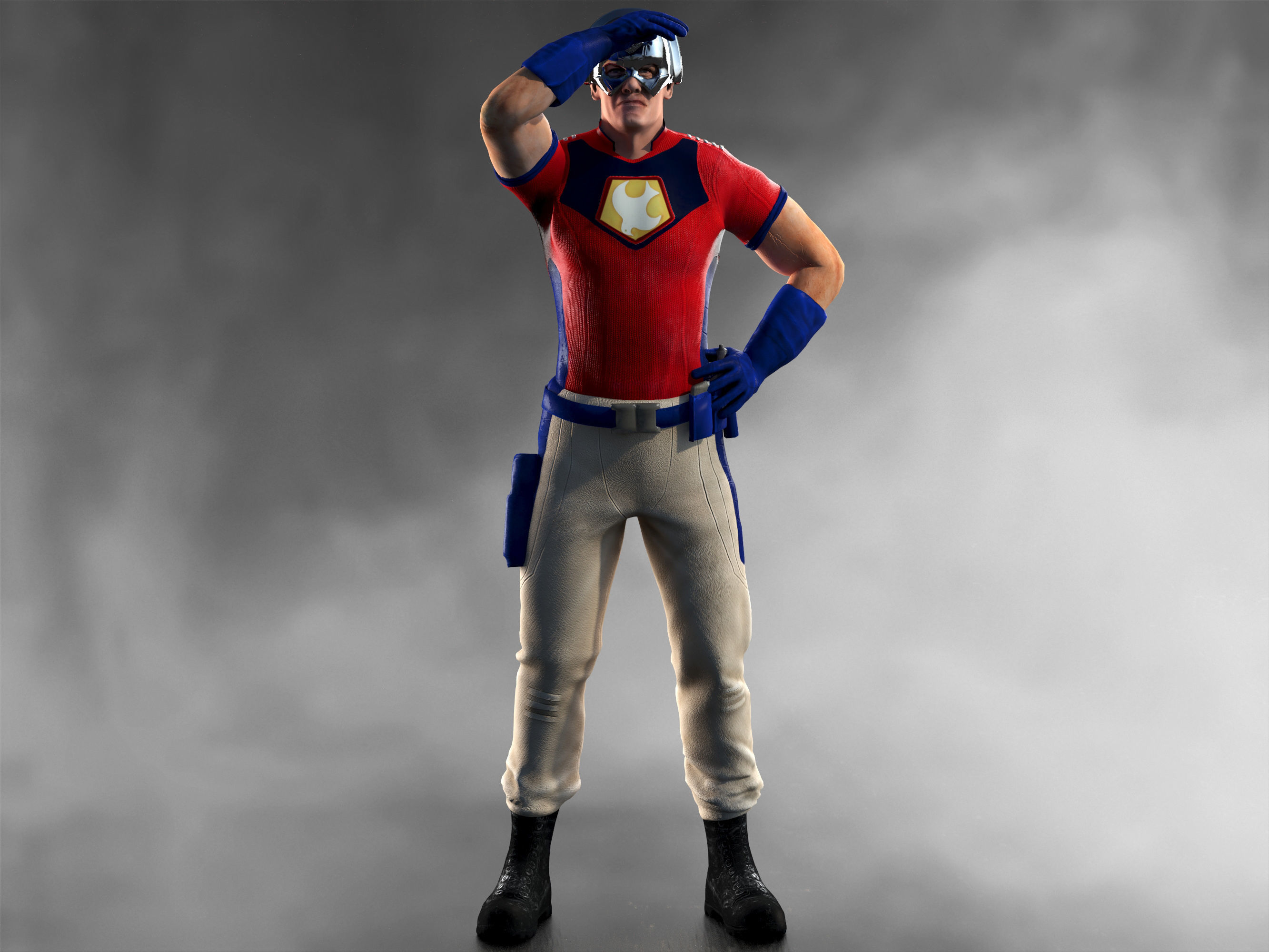 3D model Peacemaker VR / AR / low-poly rigged | CGTrader