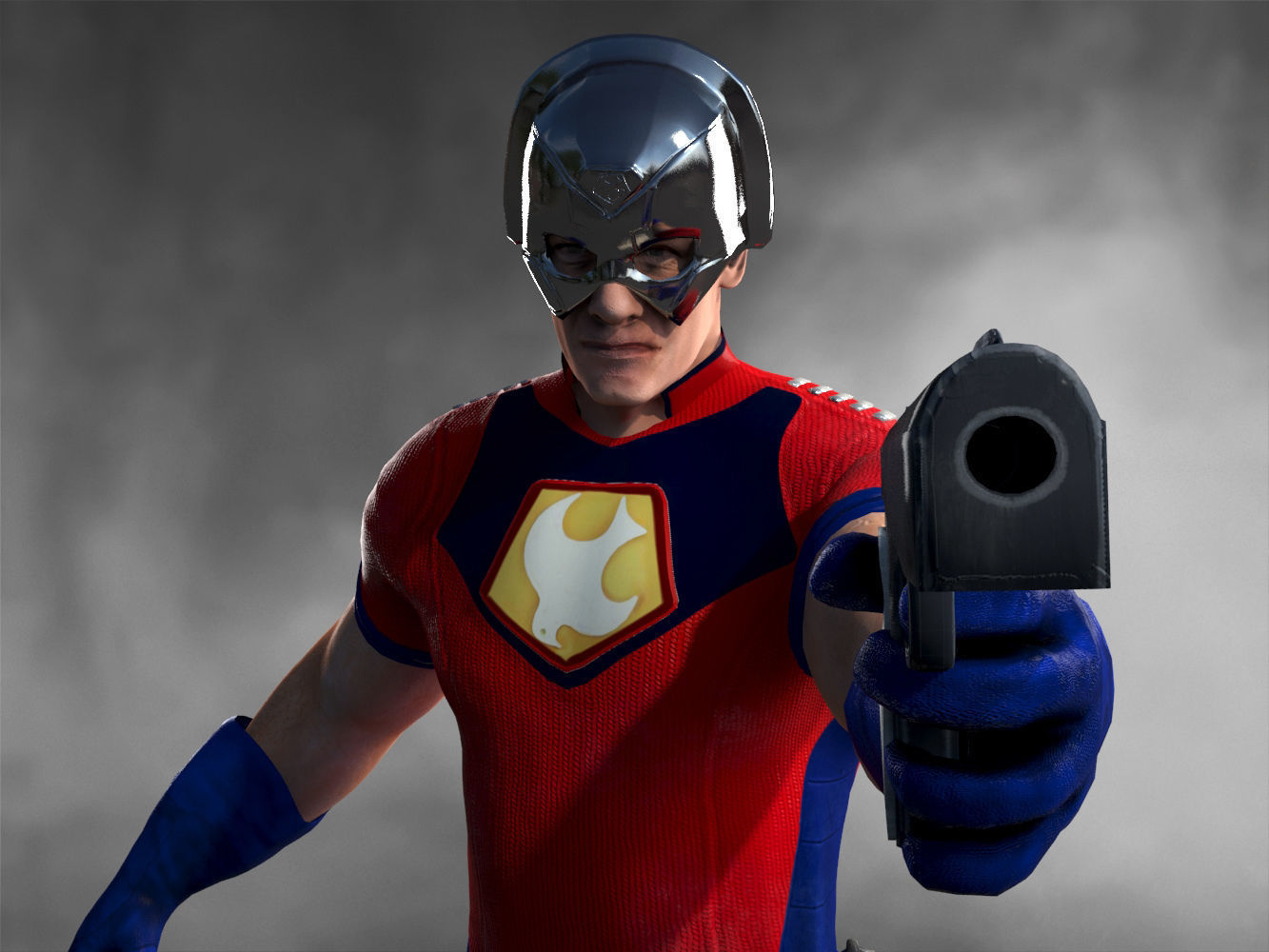 3D model Peacemaker VR / AR / low-poly rigged | CGTrader