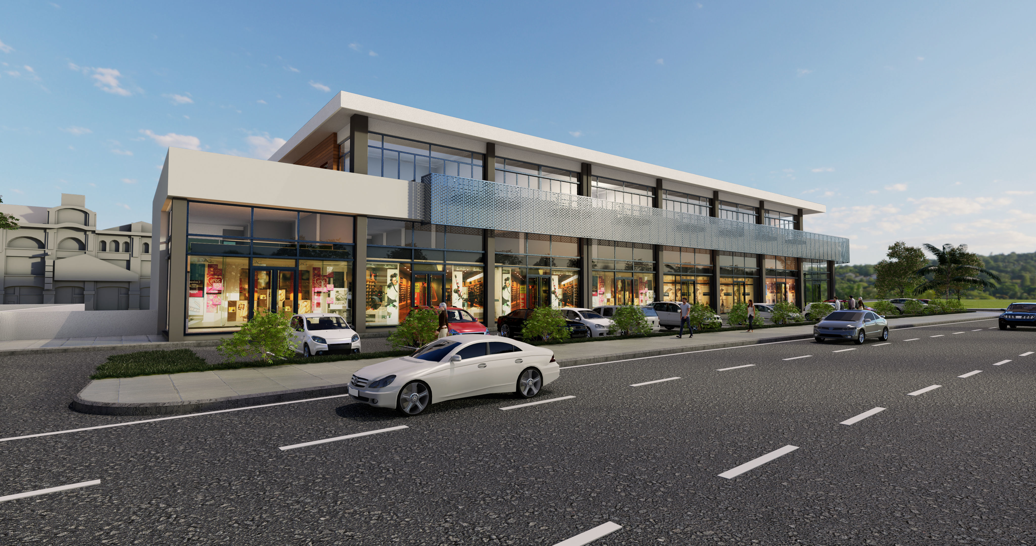 Commercial Office Building V1 3D model | CGTrader