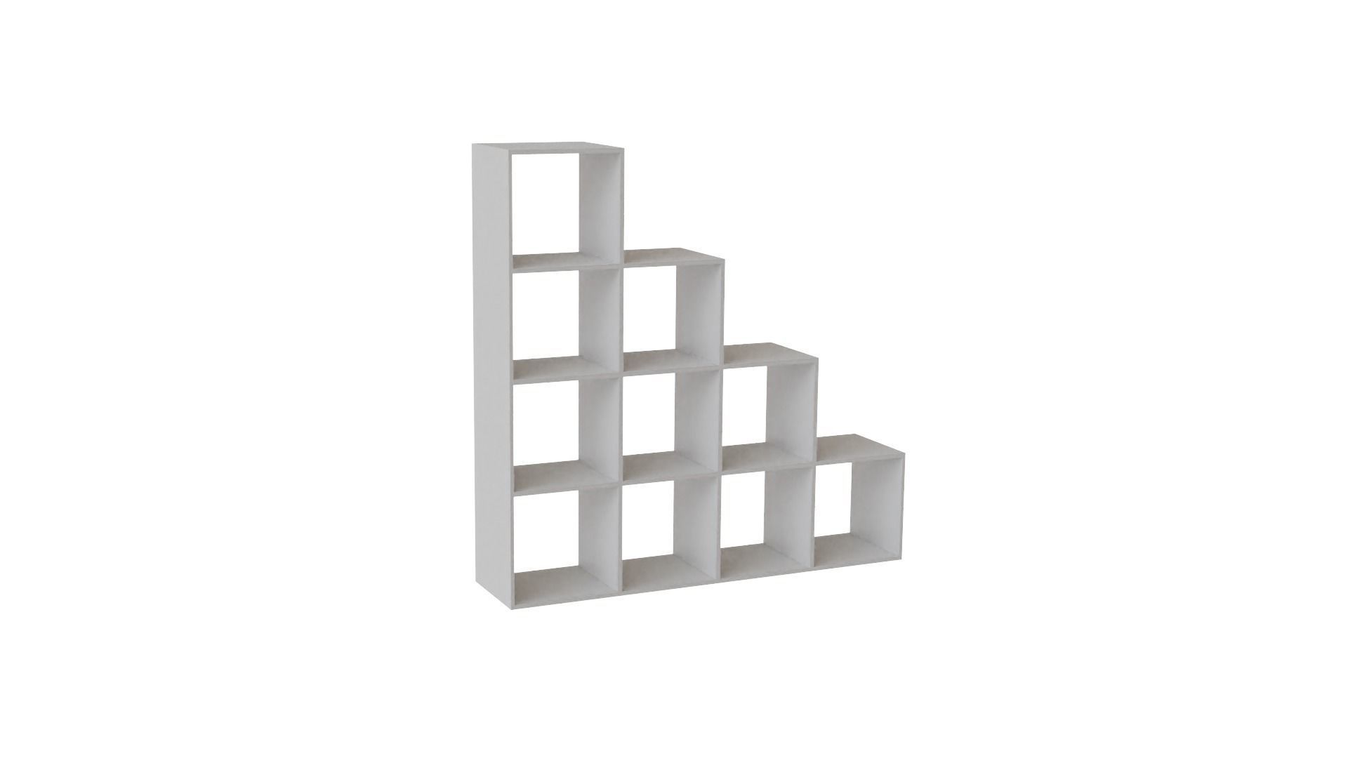 Step Shelves free 3D model | CGTrader