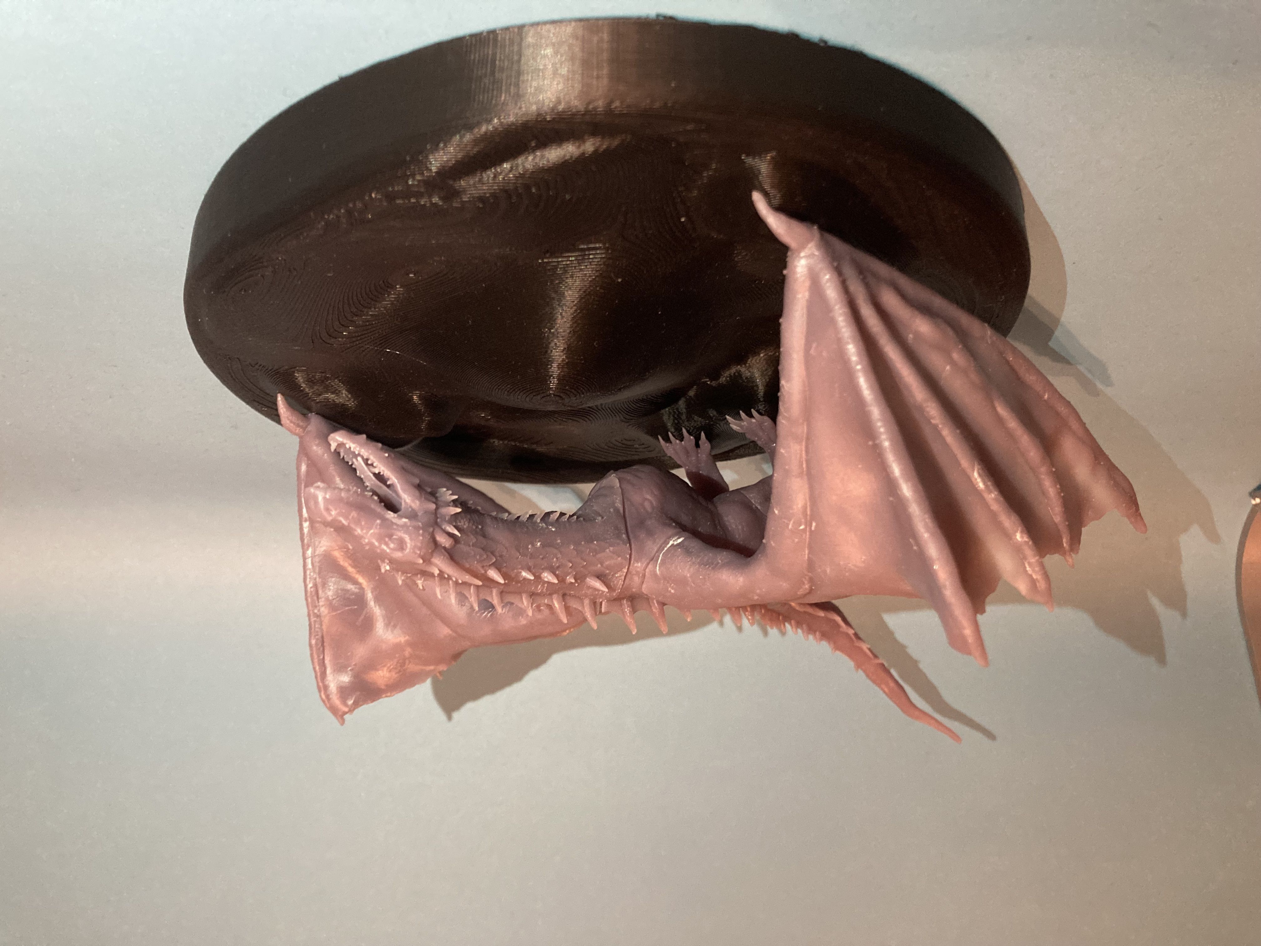 Adult Fire Dragon 3D model 3D printable | CGTrader