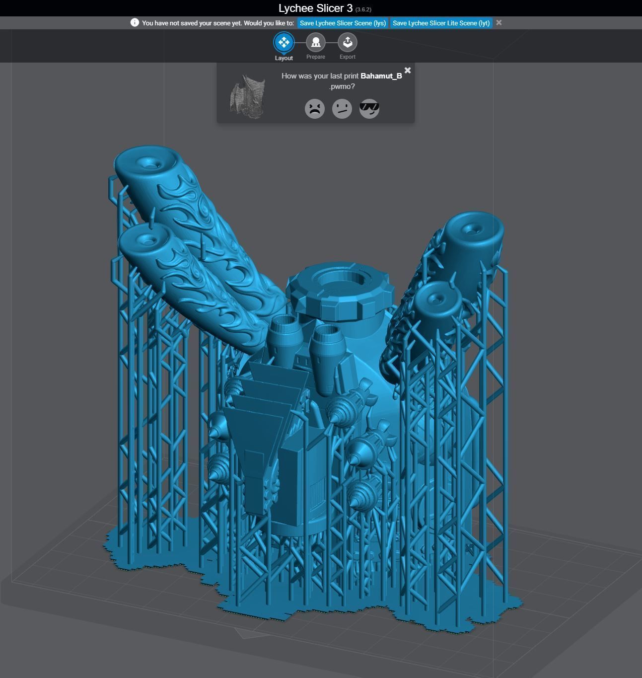 The Flying Ship Fortress 3D model 3D printable | CGTrader