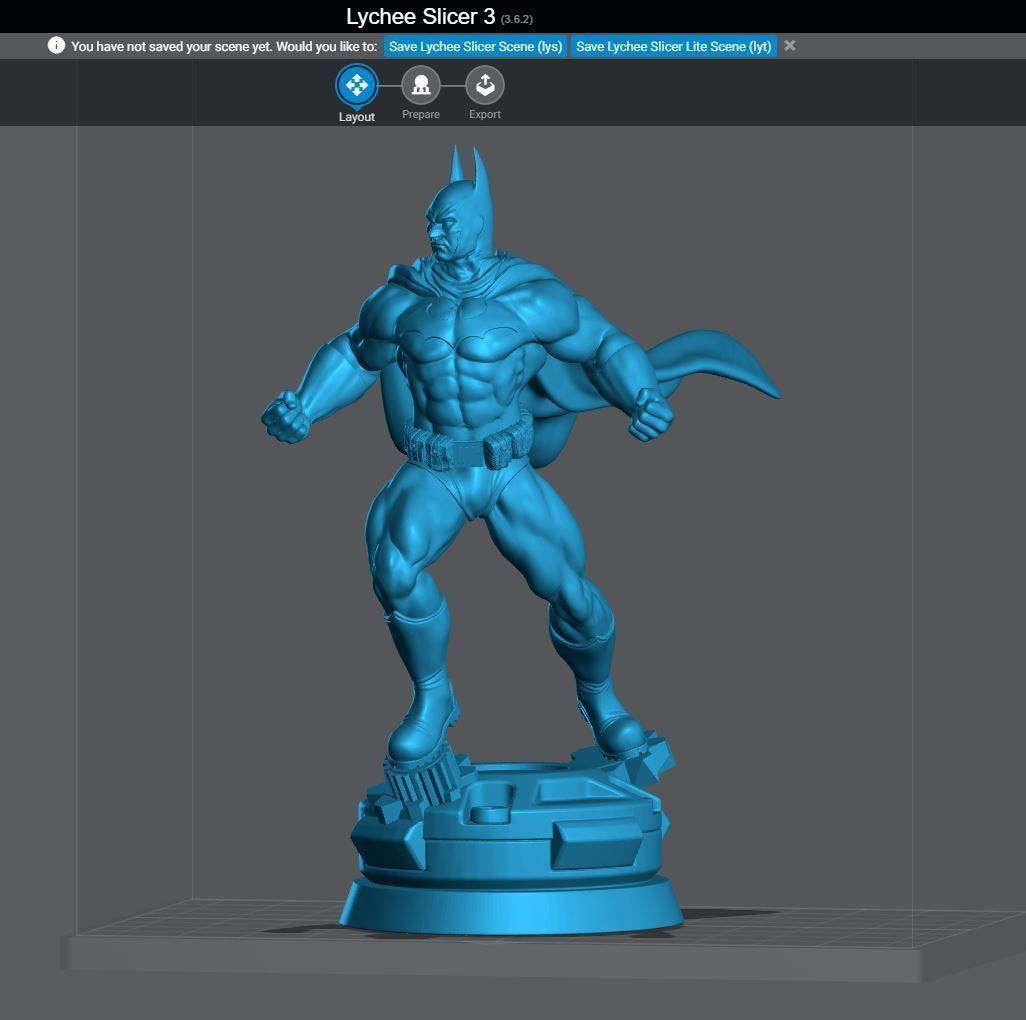 Batman 75mm STL 3D Printing for Tabletop Gaming 3D model 3D printable ...