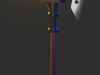 mechanical axe 3D model | CGTrader