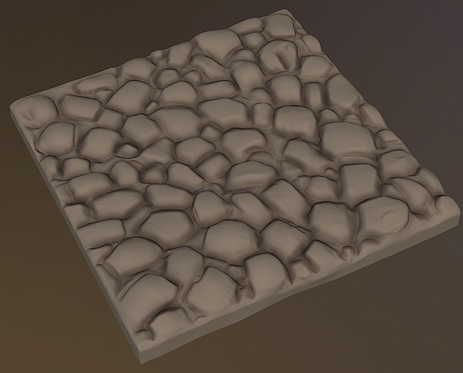 Cobblestone bases 3D model 3D printable | CGTrader