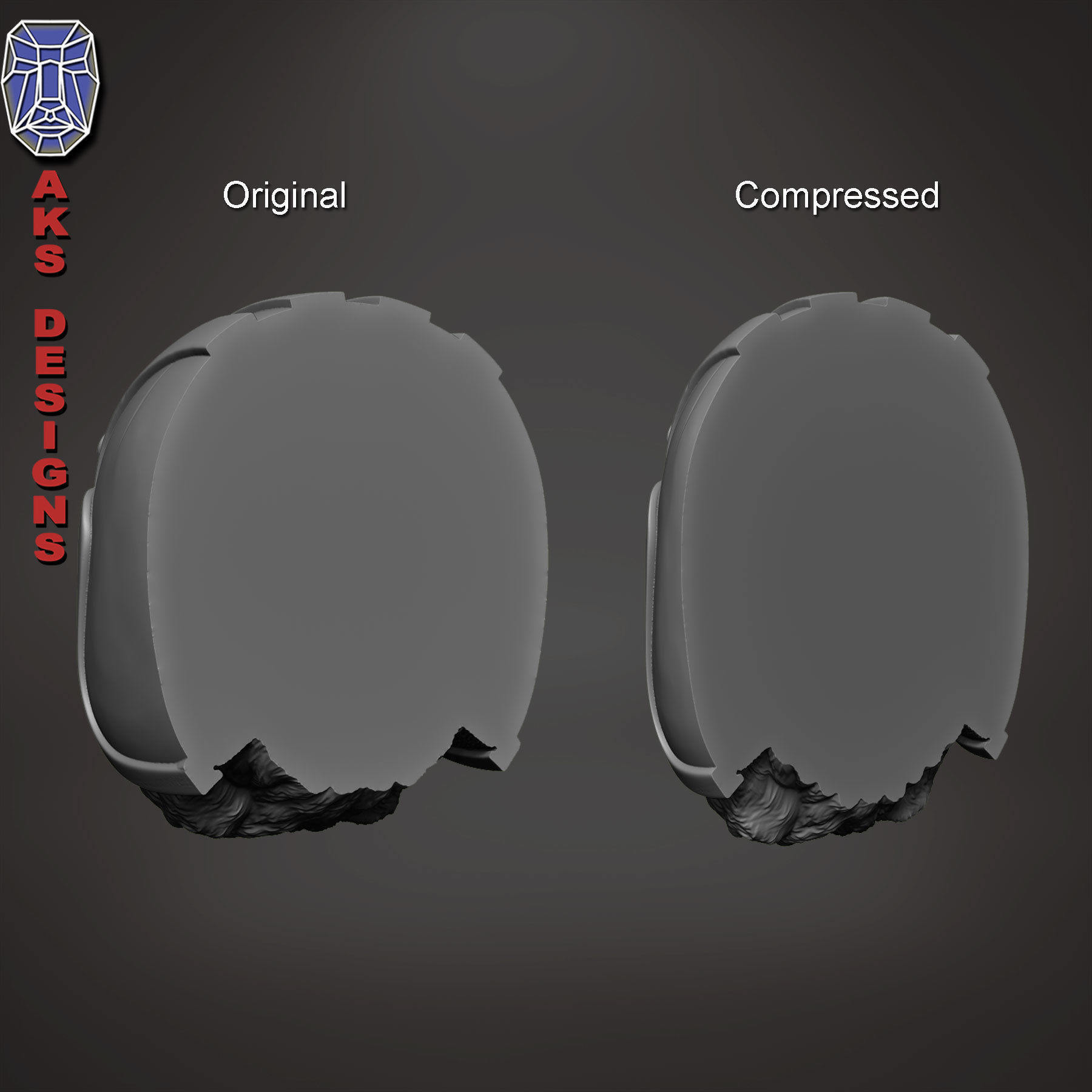 Bulldog Biker version 1 Bas relief for cnc 3D model 3D printable | CGTrader