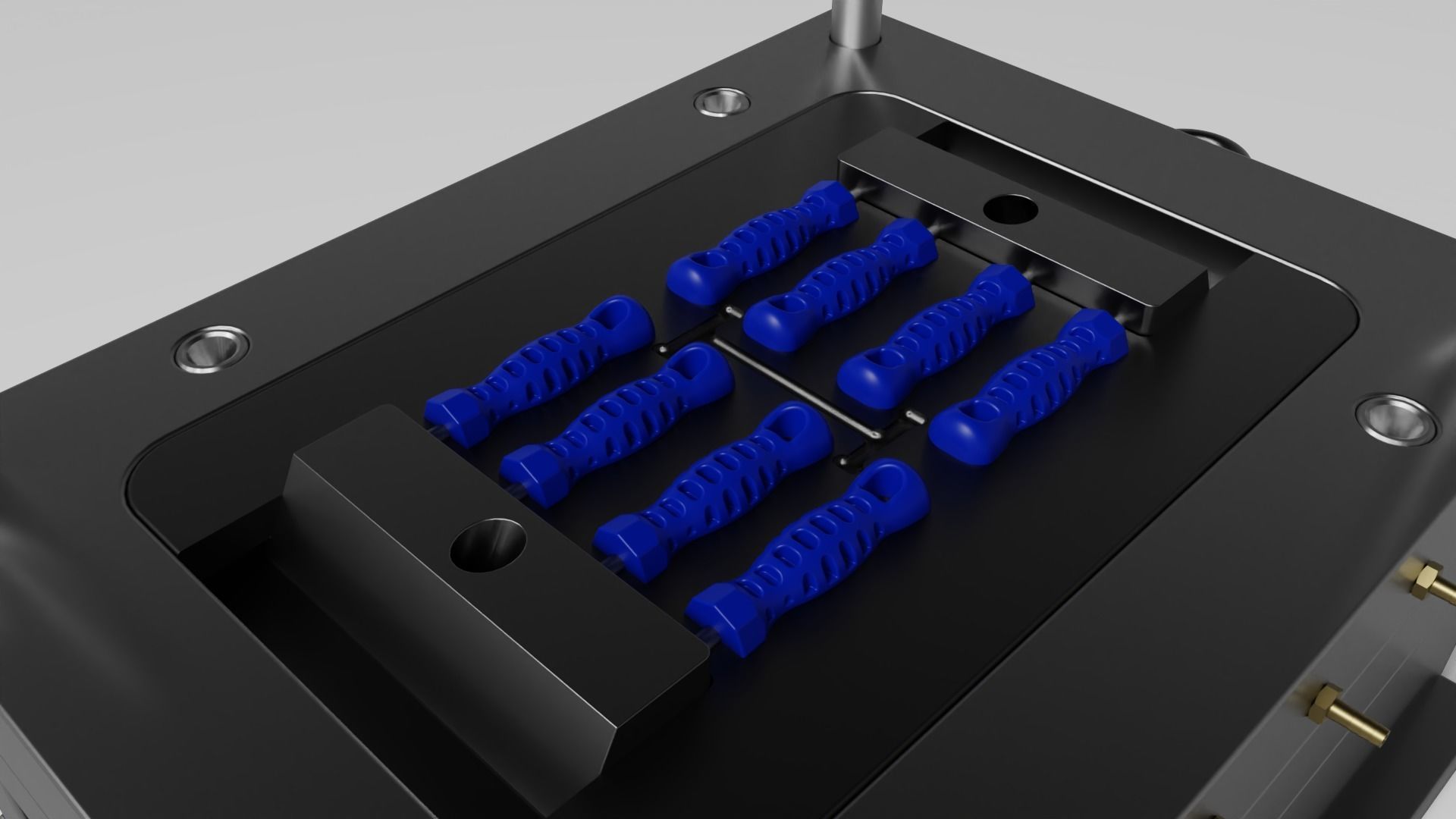 File Handle Model Molding 3D print model 3D model 3D printable | CGTrader