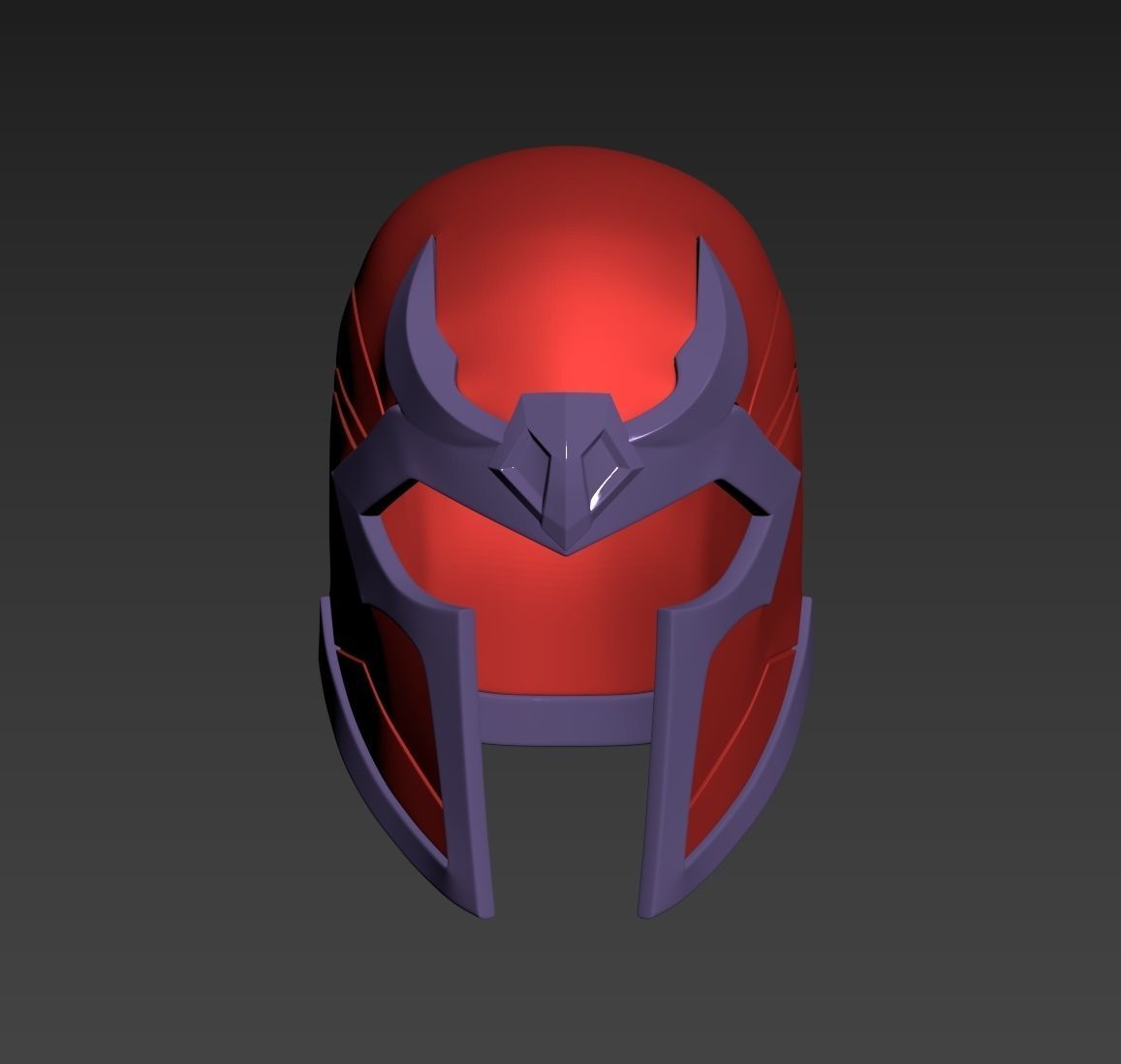 Magneto Helmet X-Man Cosplay 3D model 3D printable | CGTrader