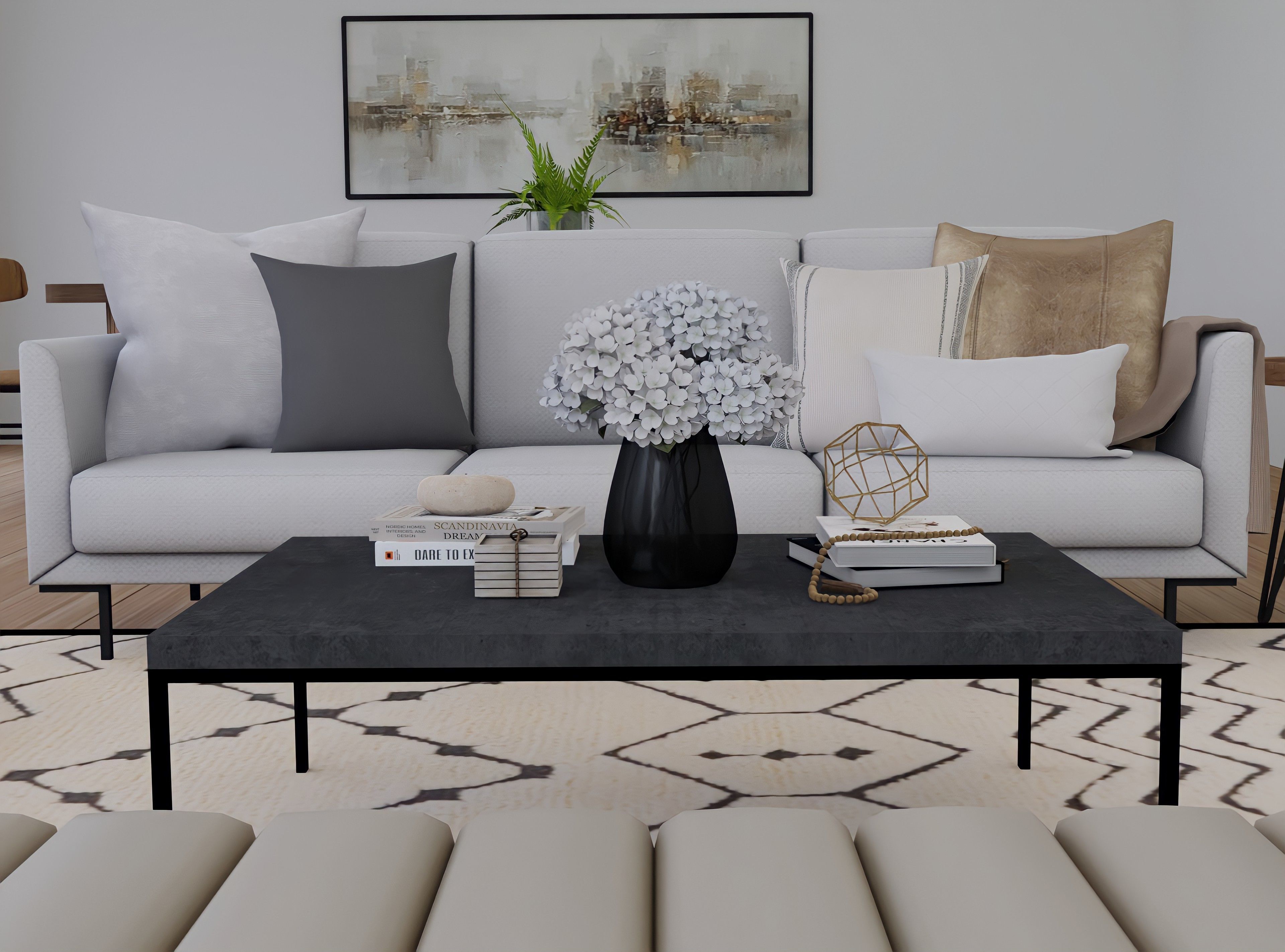 Living Room 2 Blender Scene 3D model | CGTrader