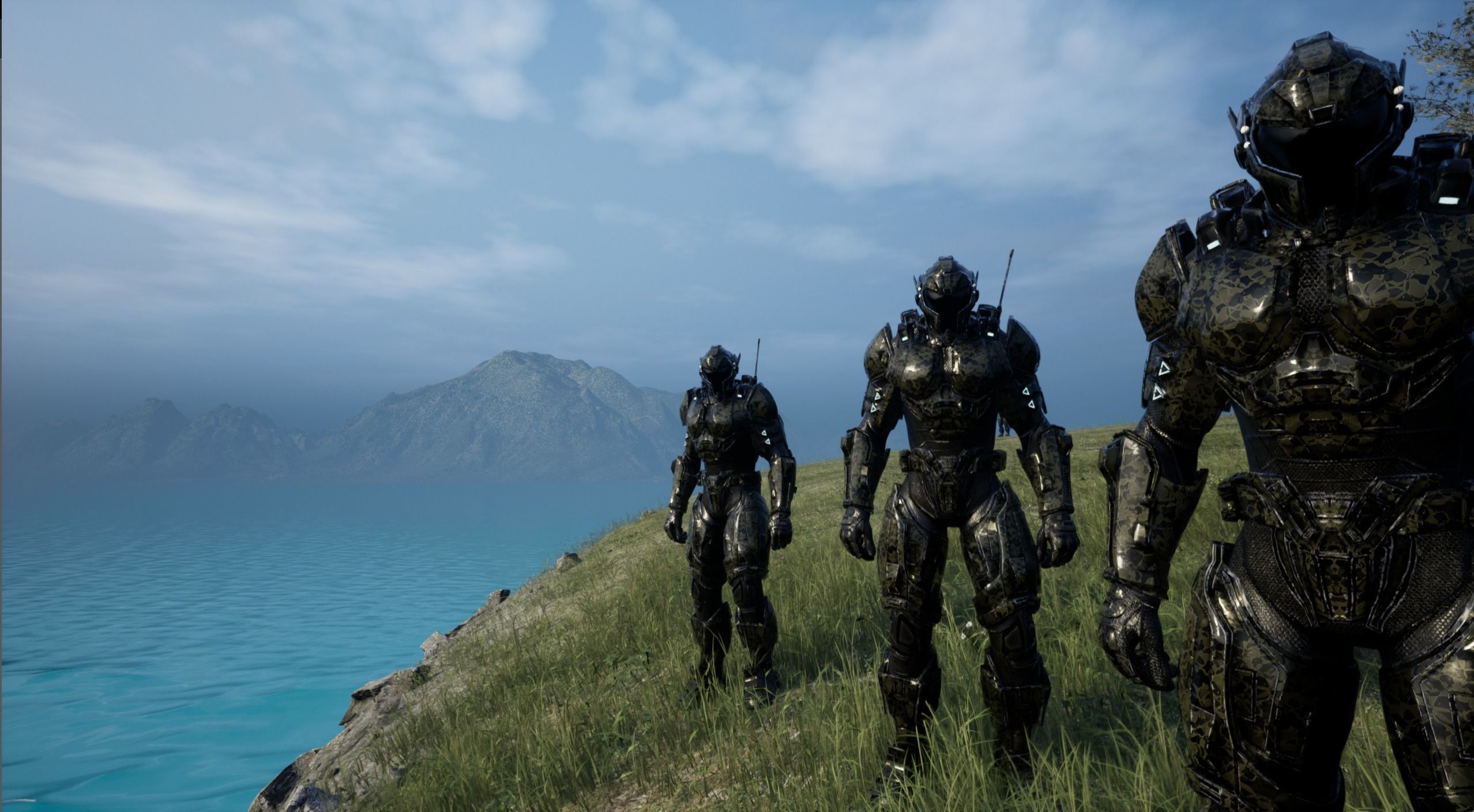 3D model Sci-fi Super Soldier - UE4 Skeleton VR / AR / low-poly | CGTrader