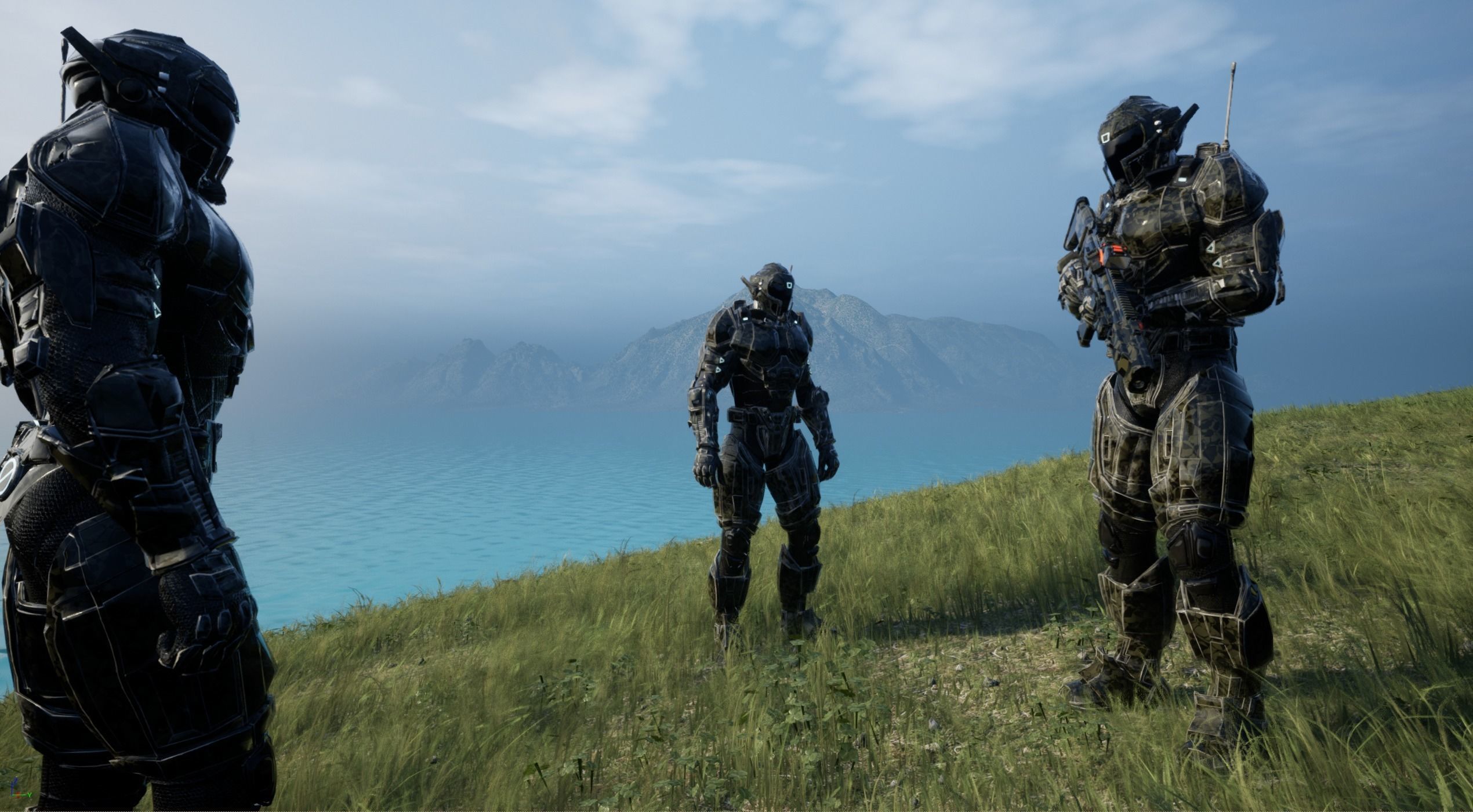 3D model Sci-fi Super Soldier - UE4 Skeleton VR / AR / low-poly | CGTrader