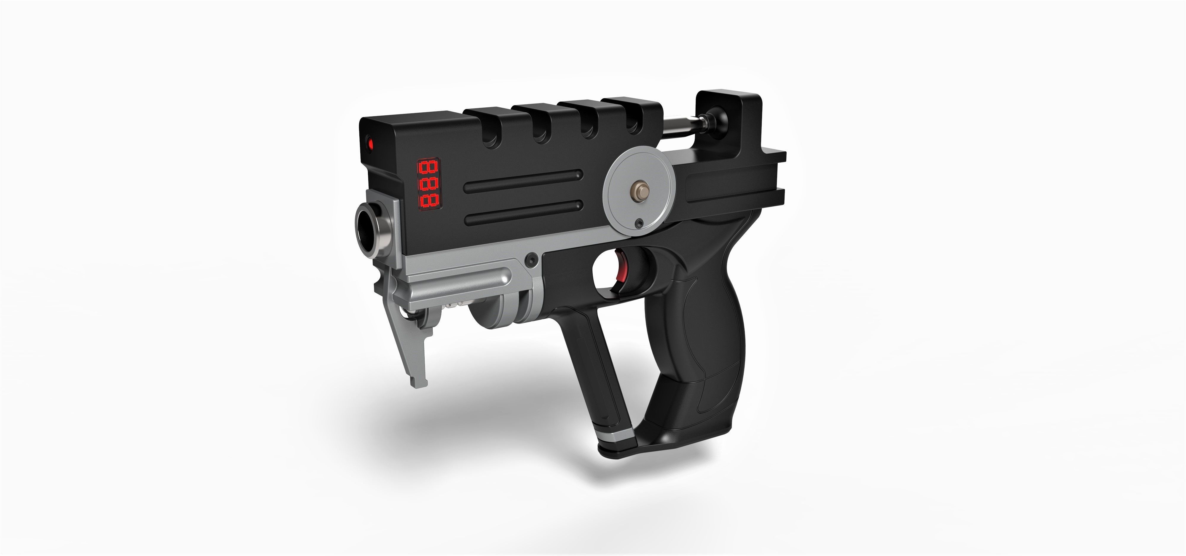 Blaster of Korben Dallas from movie The Fifth Element 3D model | CGTrader