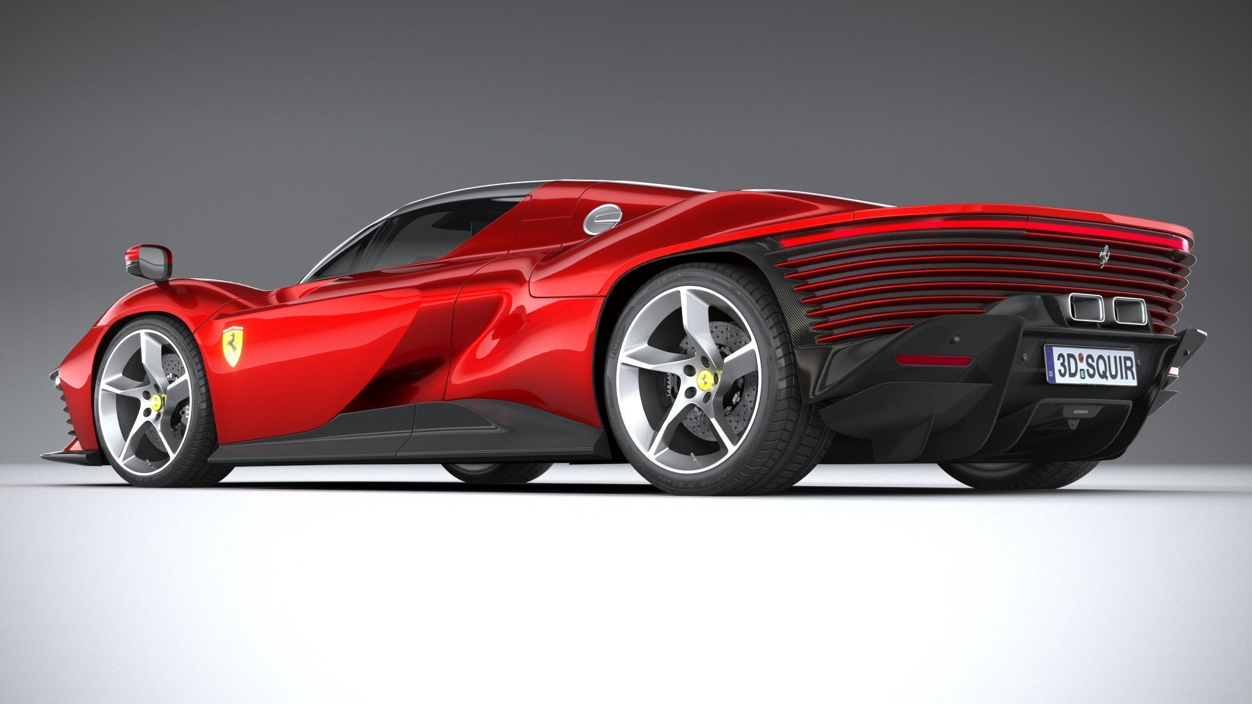 Ferrari Daytona SP3 2022 3D model | CGTrader