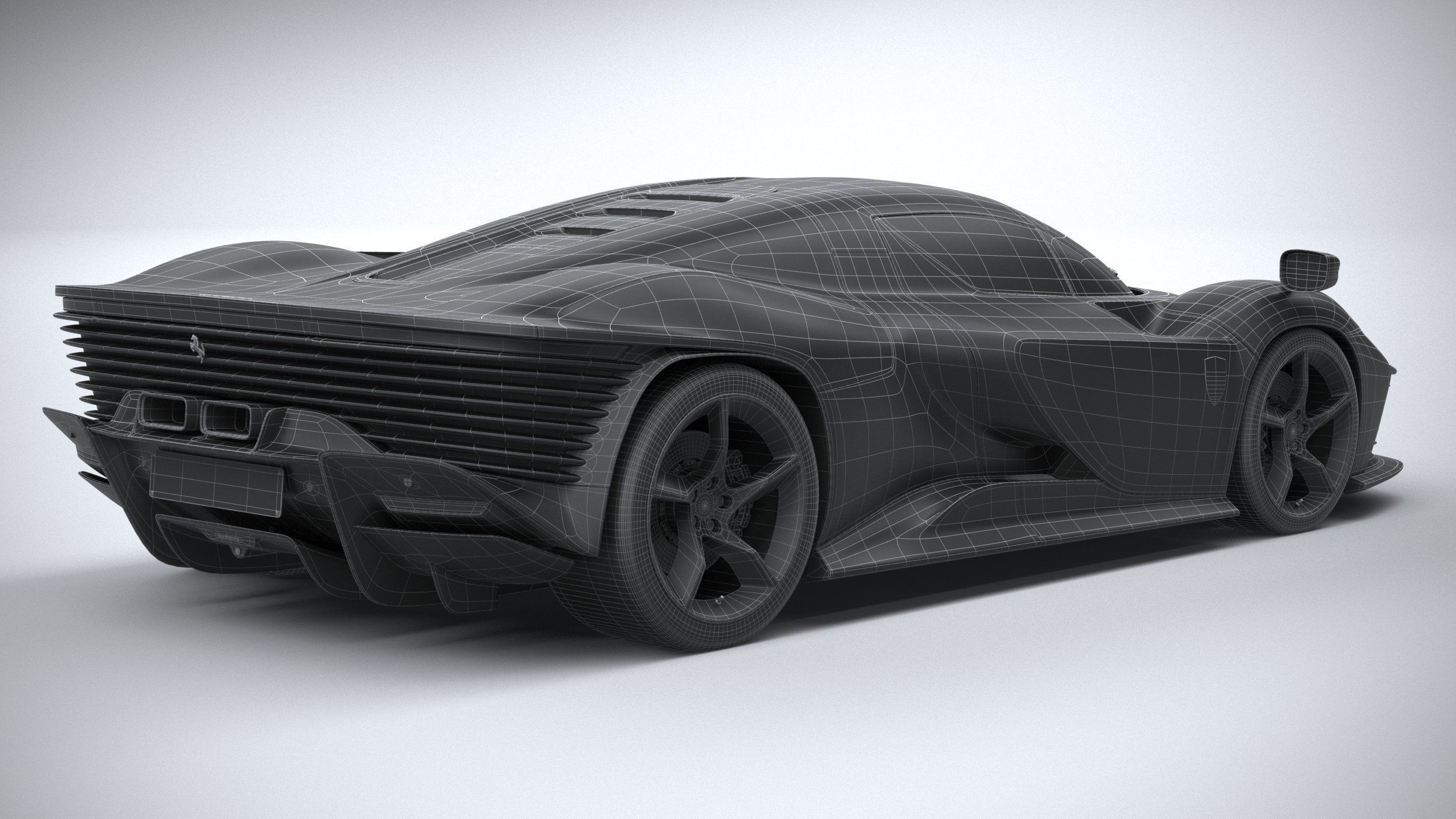 Ferrari Daytona SP3 2022 3D model | CGTrader