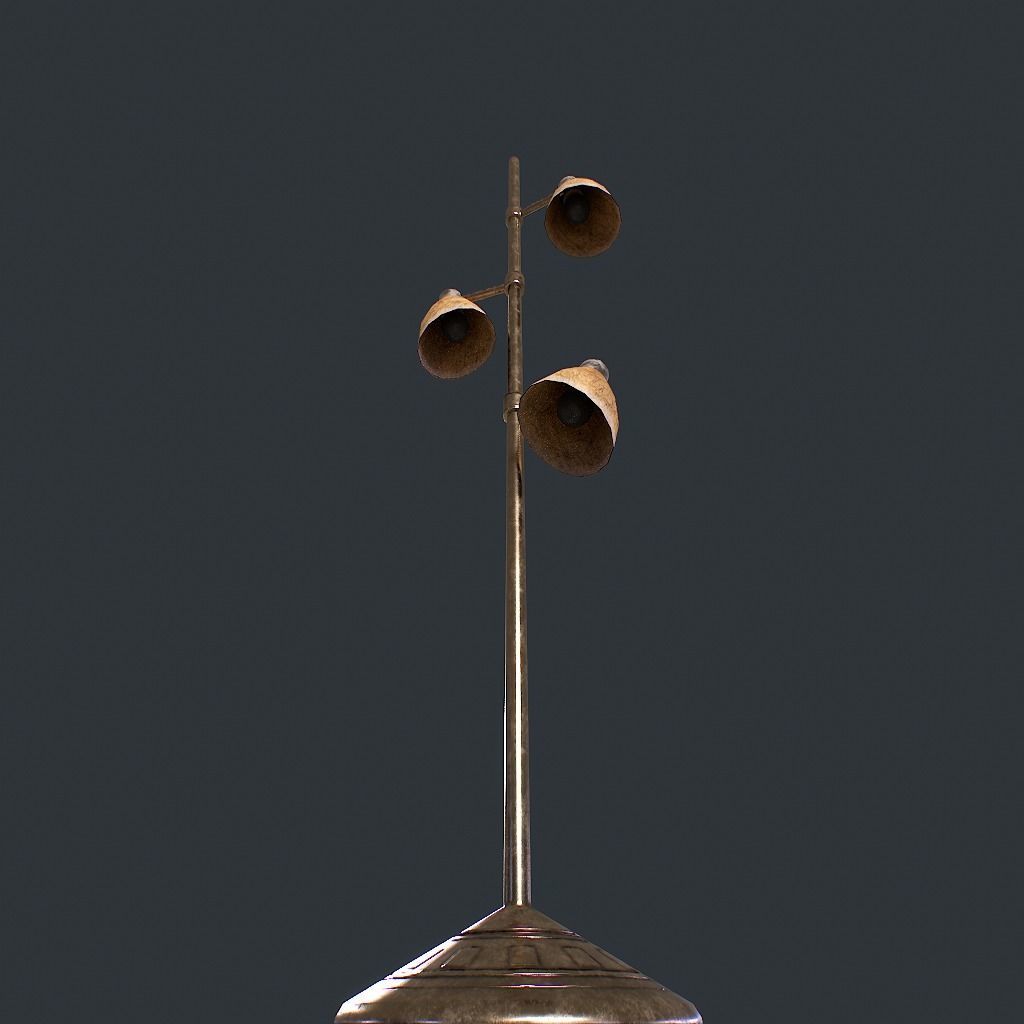 3D model Standing lamp VR / AR / low-poly | CGTrader