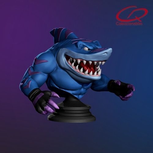 Street Sharks - Streex - Animated Series 3D model 3D printable | CGTrader