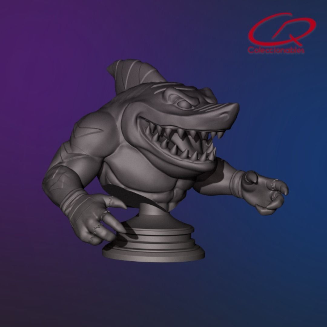 Street Sharks - Streex - Animated Series 3D model 3D printable | CGTrader