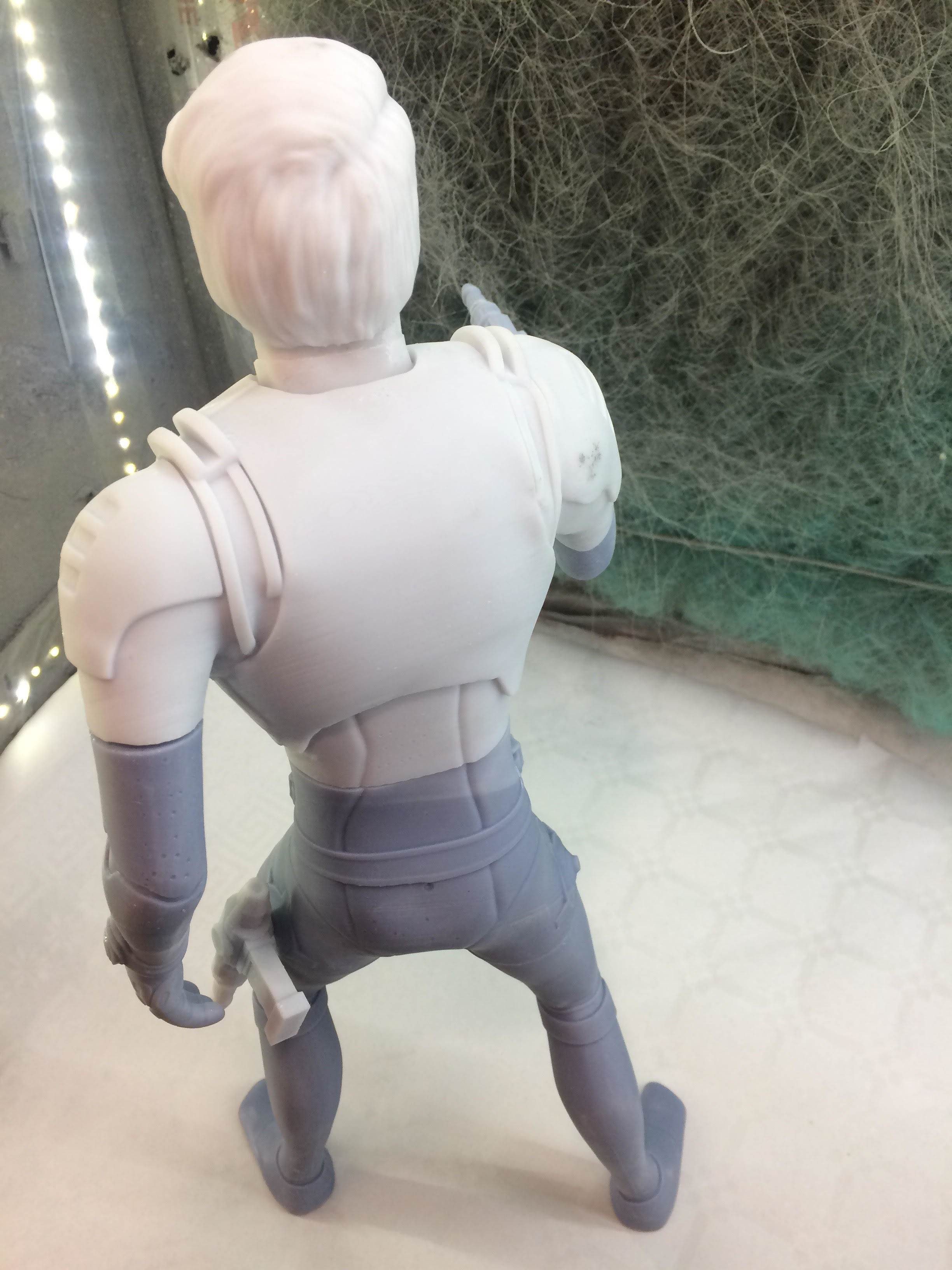 capitaine flam future -stl print3D-high poly model 3D model 3D ...