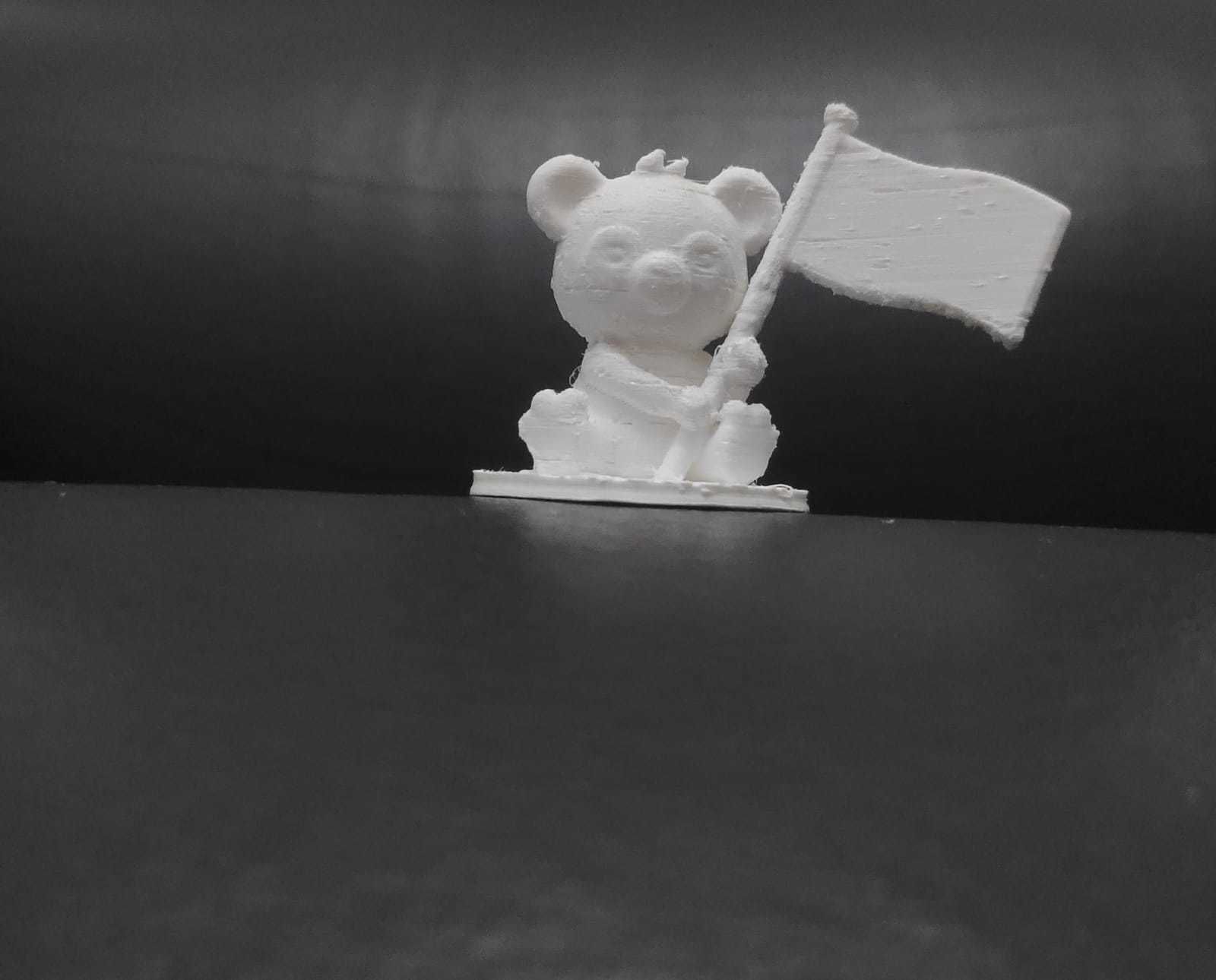 Panda Flag 3D model 3D printable | CGTrader