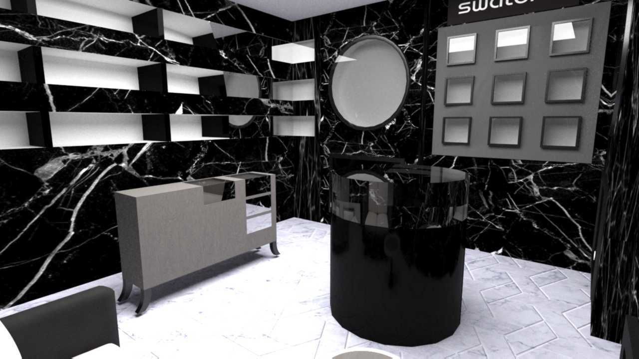 WATCH SHOP DESIGN free 3D model 3D printable | CGTrader