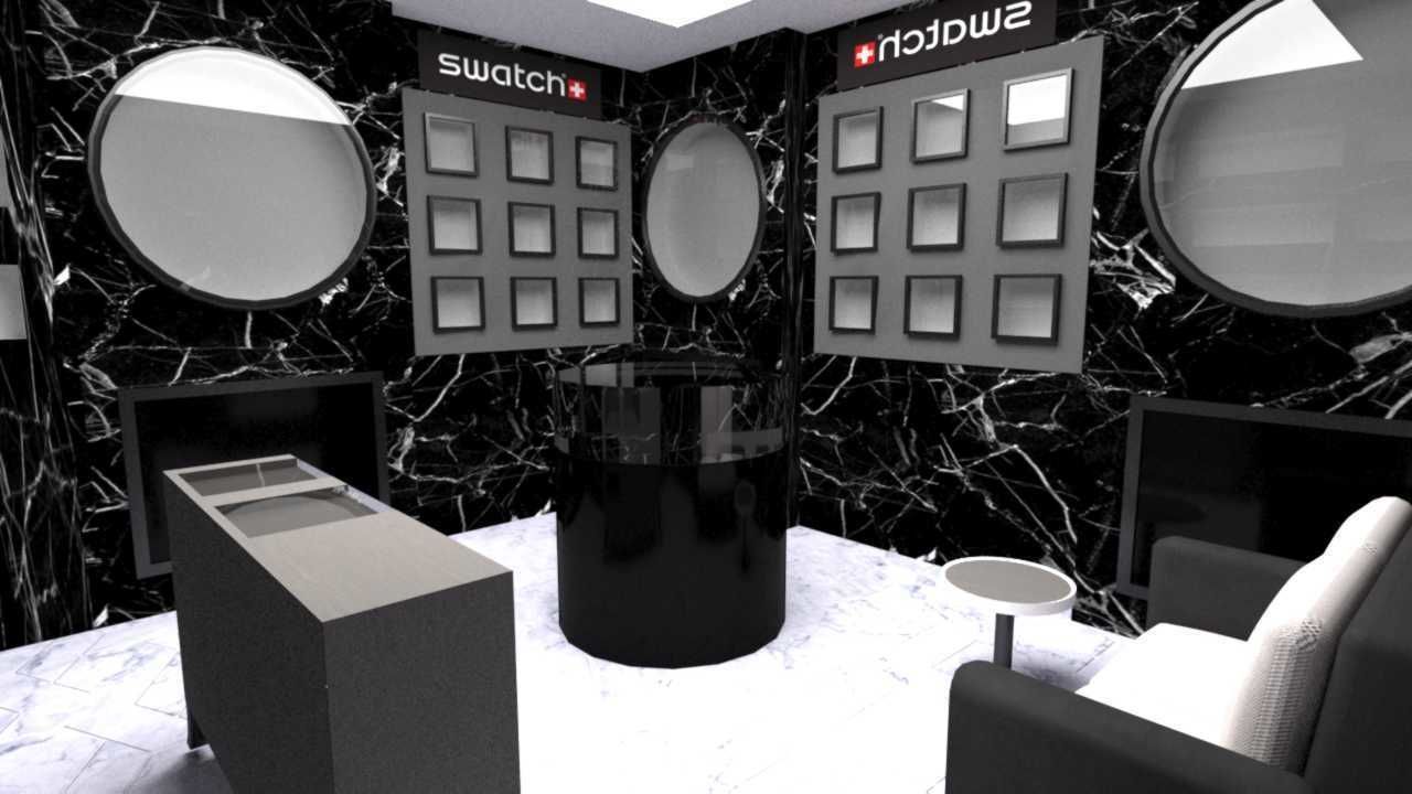 WATCH SHOP DESIGN free 3D model 3D printable | CGTrader