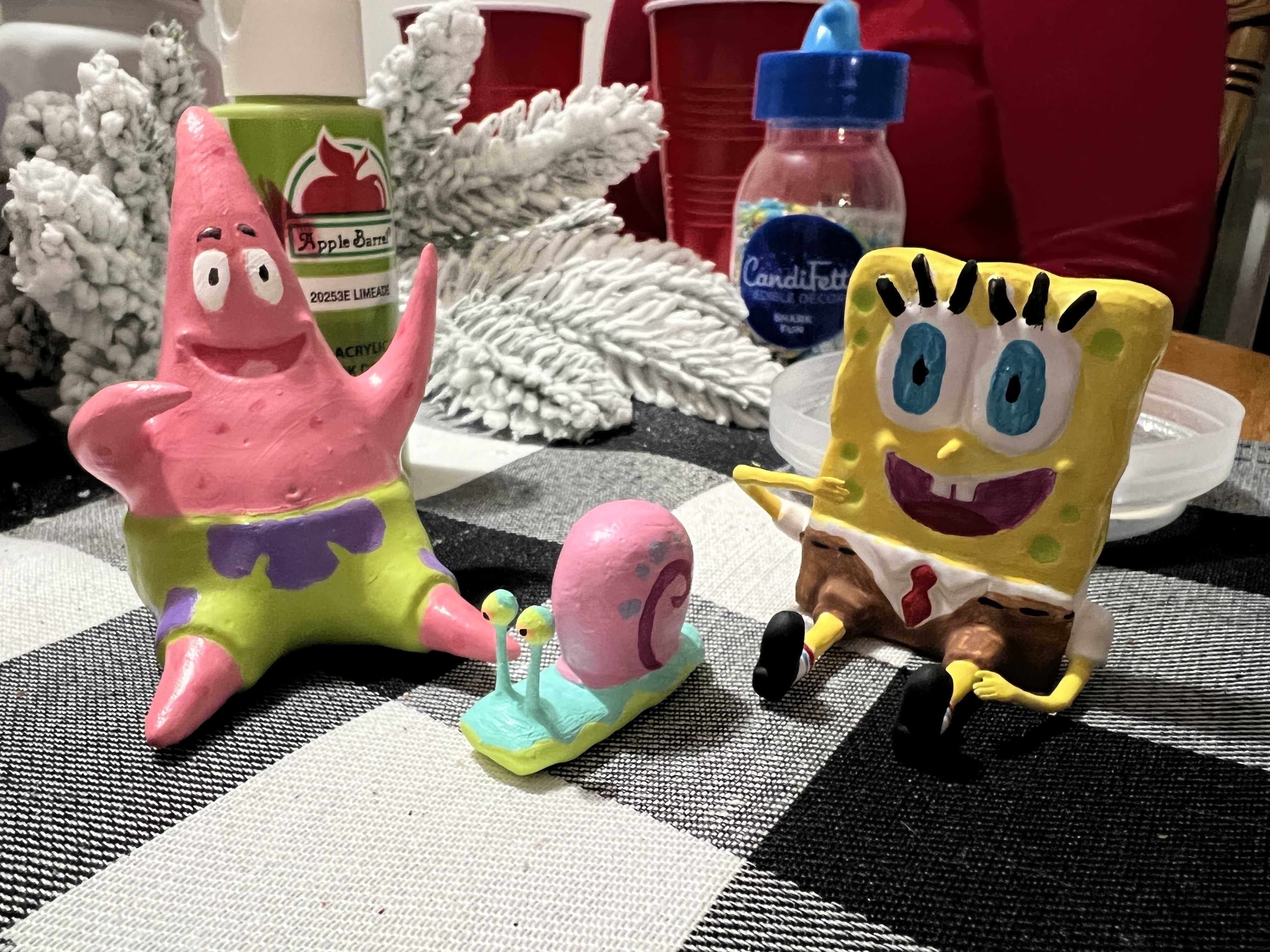 Spongebob Patrick and Gary free 3D model 3D printable | CGTrader
