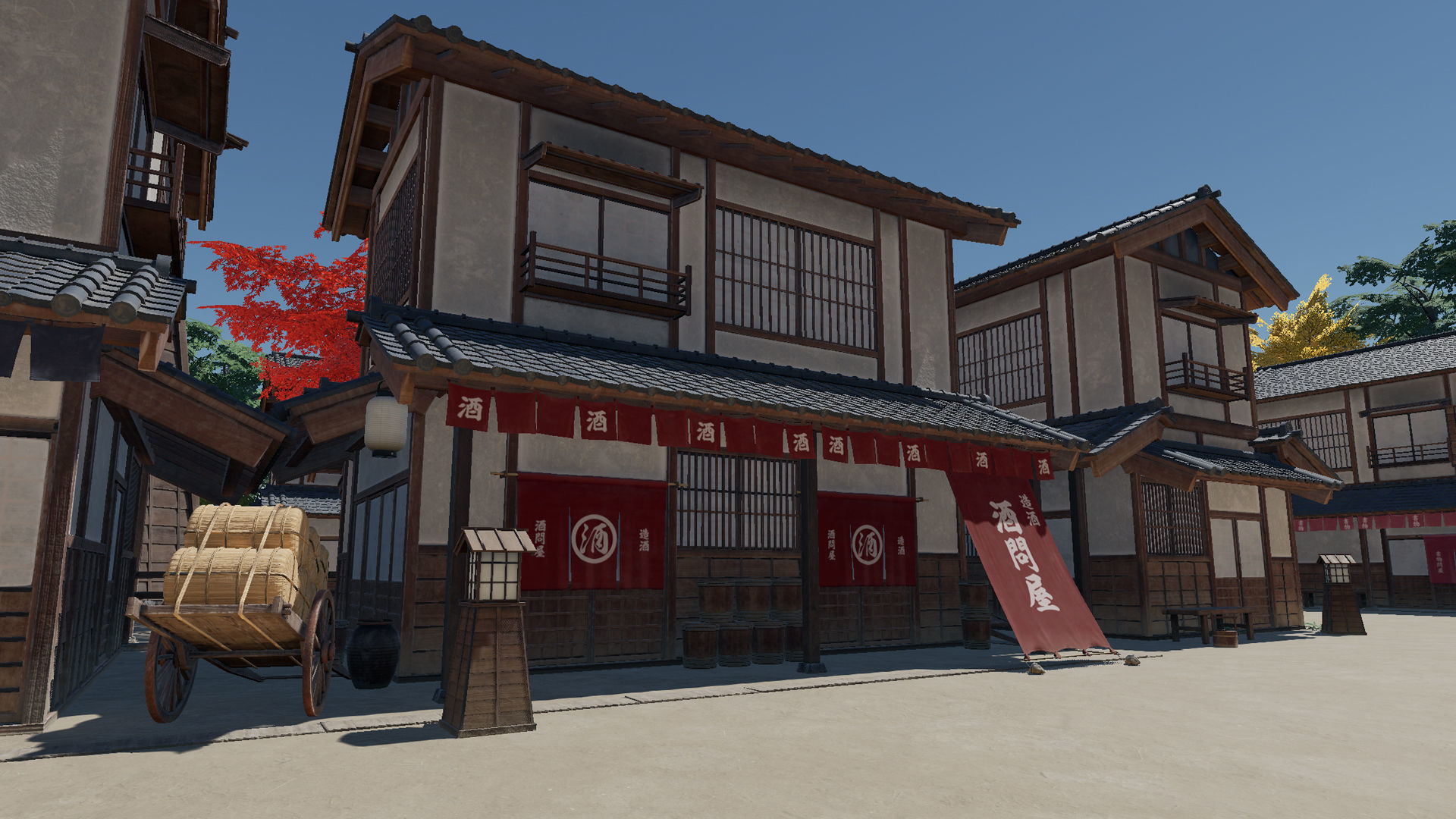 Old Japanese Town 3D model | CGTrader