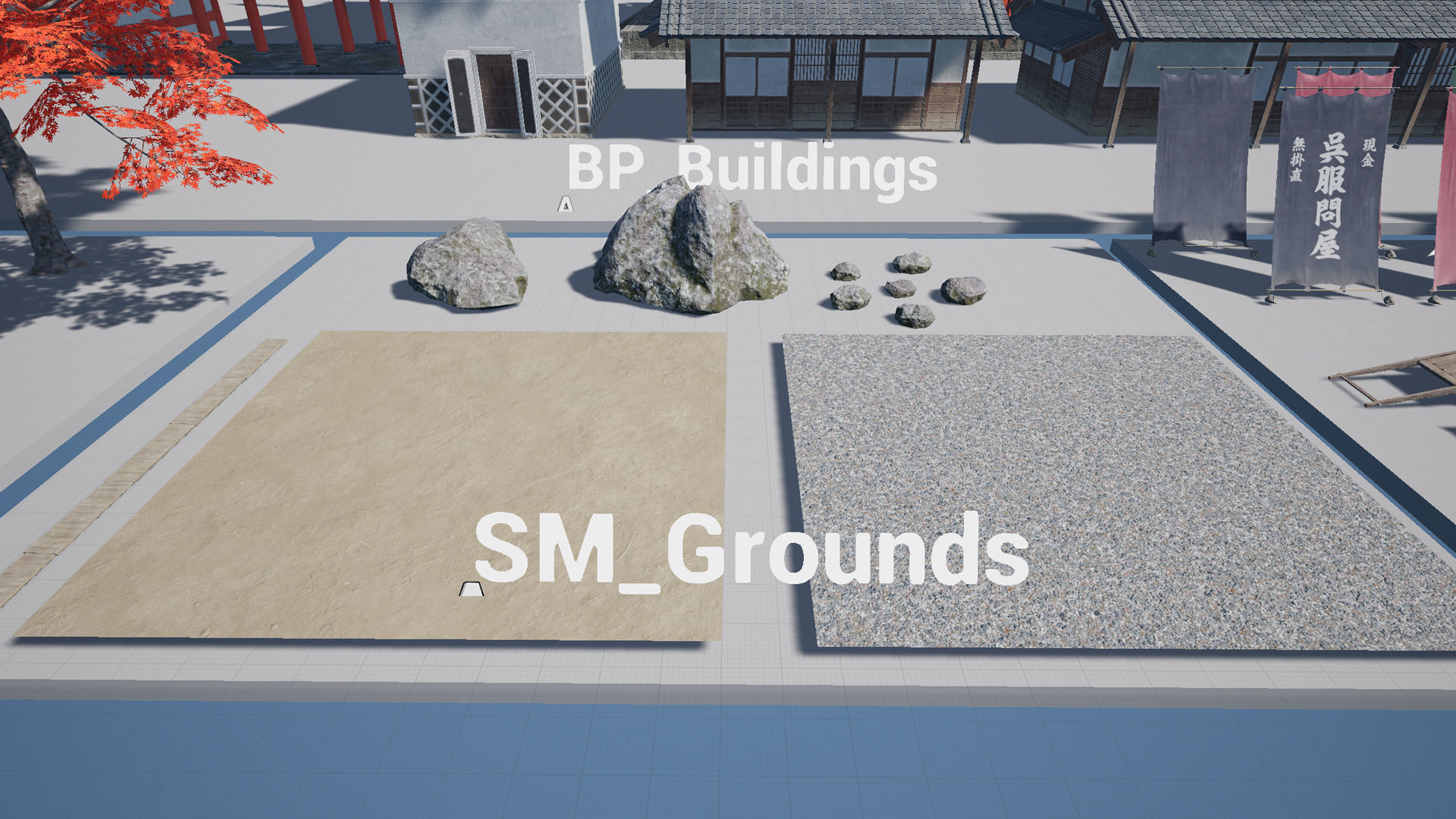 Old Japanese Town 3D model | CGTrader