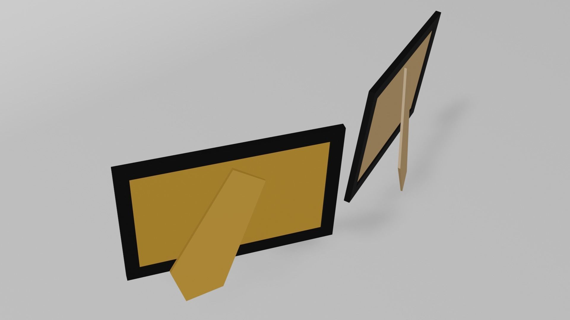 3D model Low polly Frame VR / AR / low-poly | CGTrader