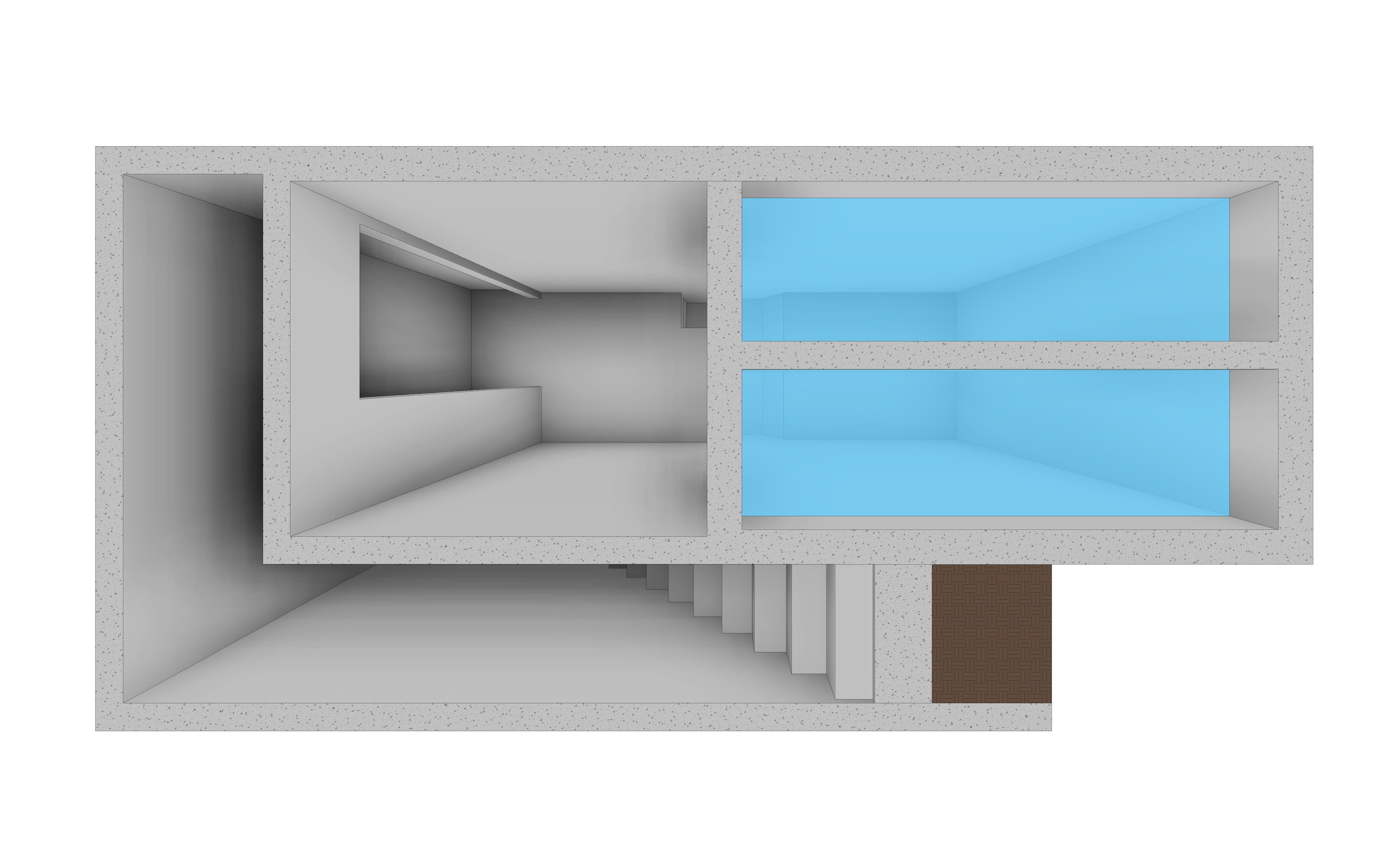 Underground fire water tank in Revit free 3D model | CGTrader