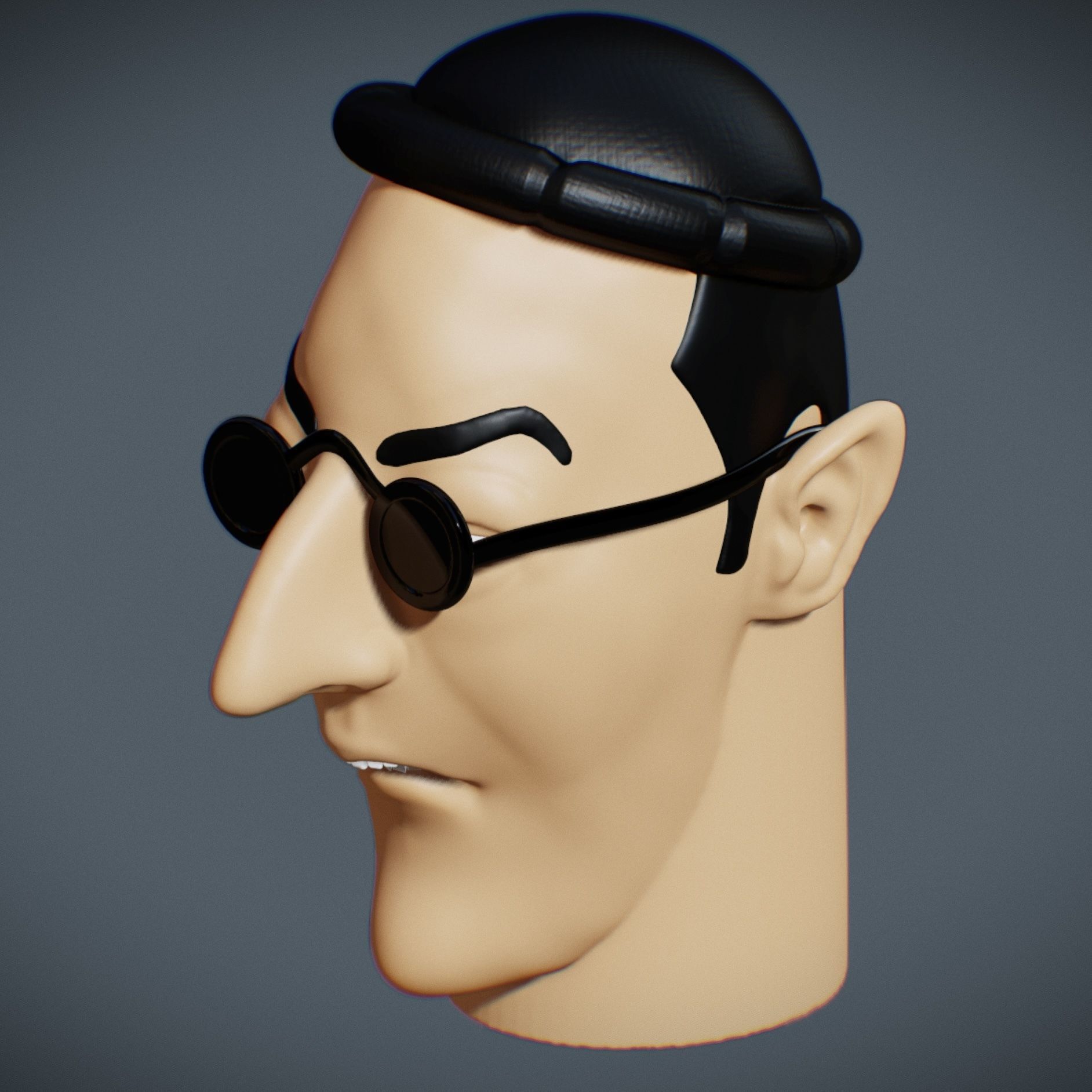 Jean Reno alias Leon The Professional free 3D model 3D printable | CGTrader