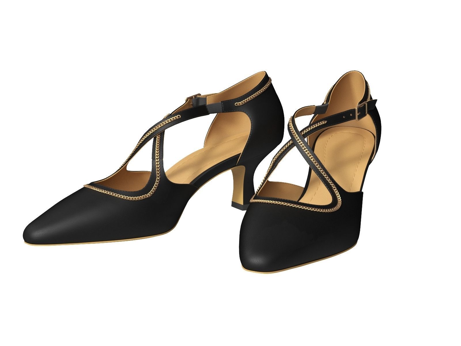 Womens Shoes 03 3D model | CGTrader