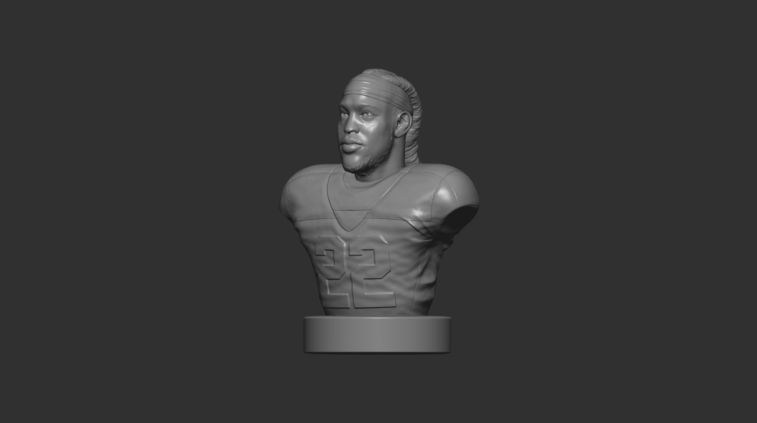 Derrick Henry 3D model 3D printable | CGTrader