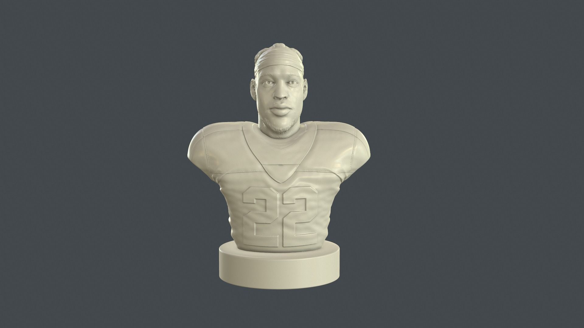 Derrick Henry 3D model 3D printable | CGTrader