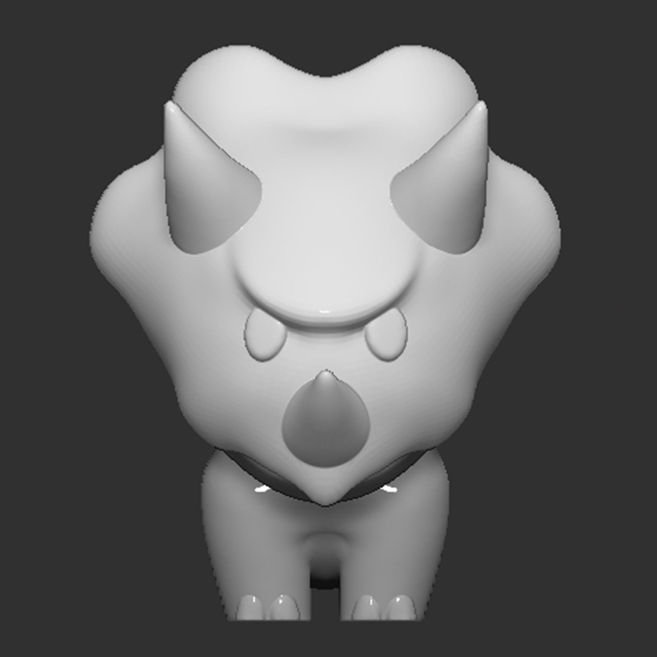 Reznor Mario Boss Closed Mouth 3D model 3D printable | CGTrader