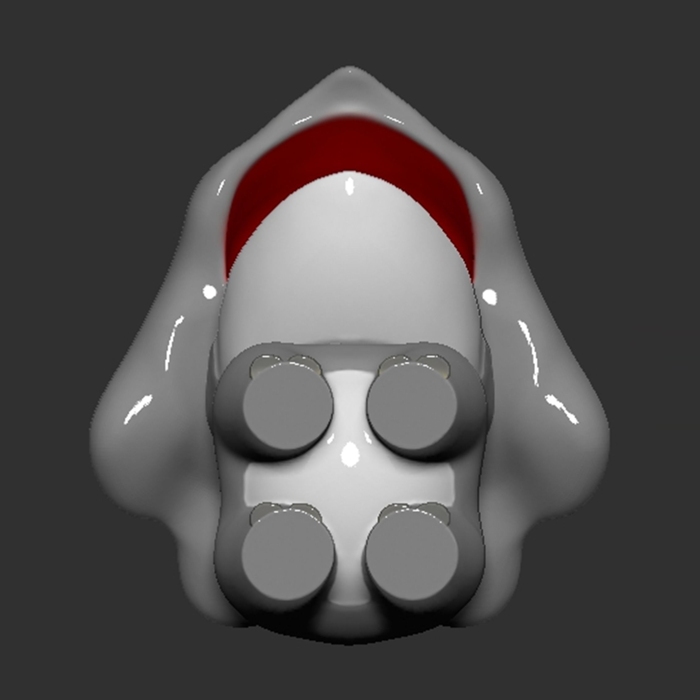 Reznor Mario Boss Open Mouth 3D model 3D printable | CGTrader