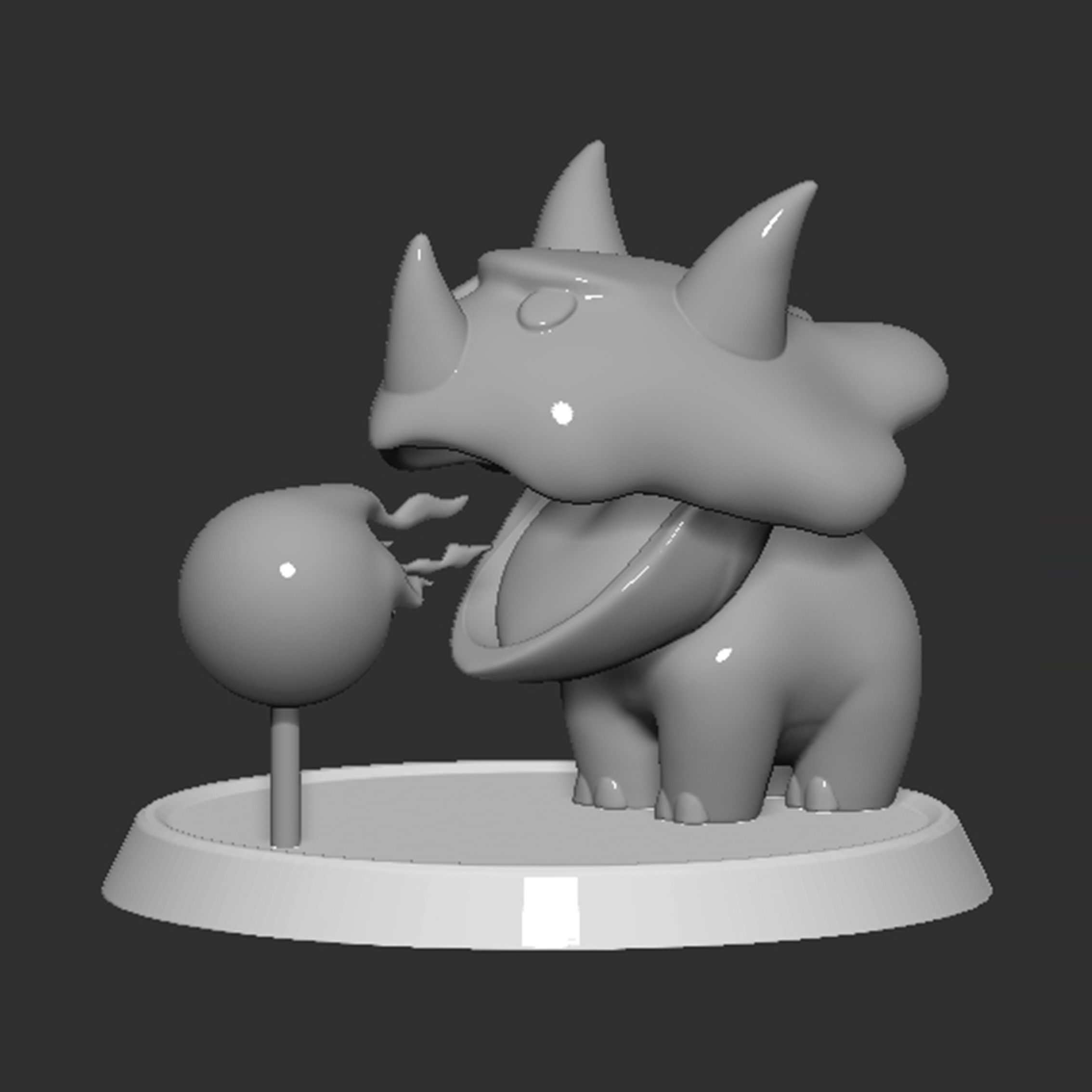 Reznor Mario Boss Open Mouth Fireball Based 3D model 3D printable ...