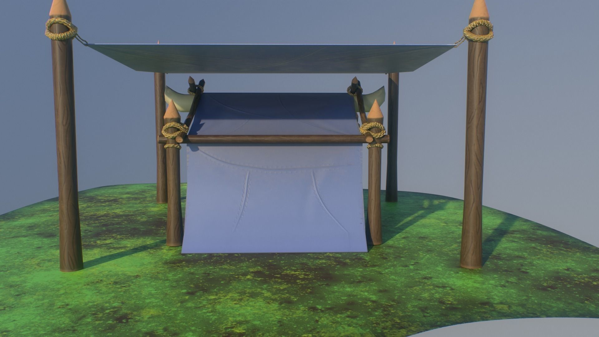 3D model Stylized Medieval Tent VR / AR / low-poly | CGTrader