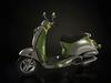 Sleek Green And Silver Motorbike 3D model | CGTrader