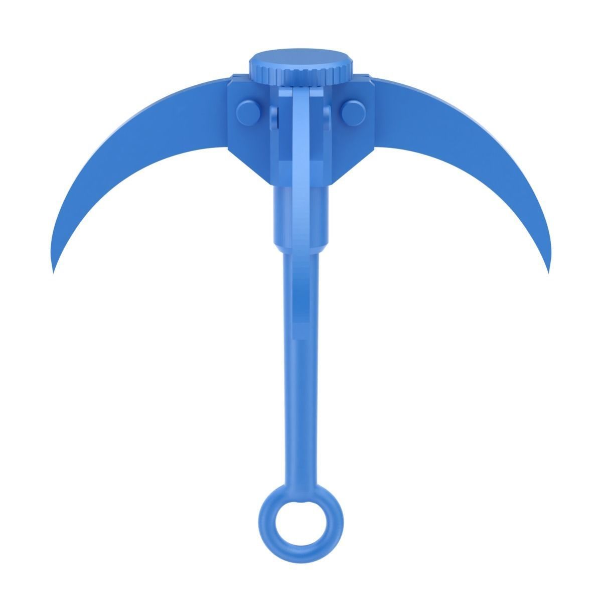 Printable Grappling Hook 3D model 3D printable | CGTrader