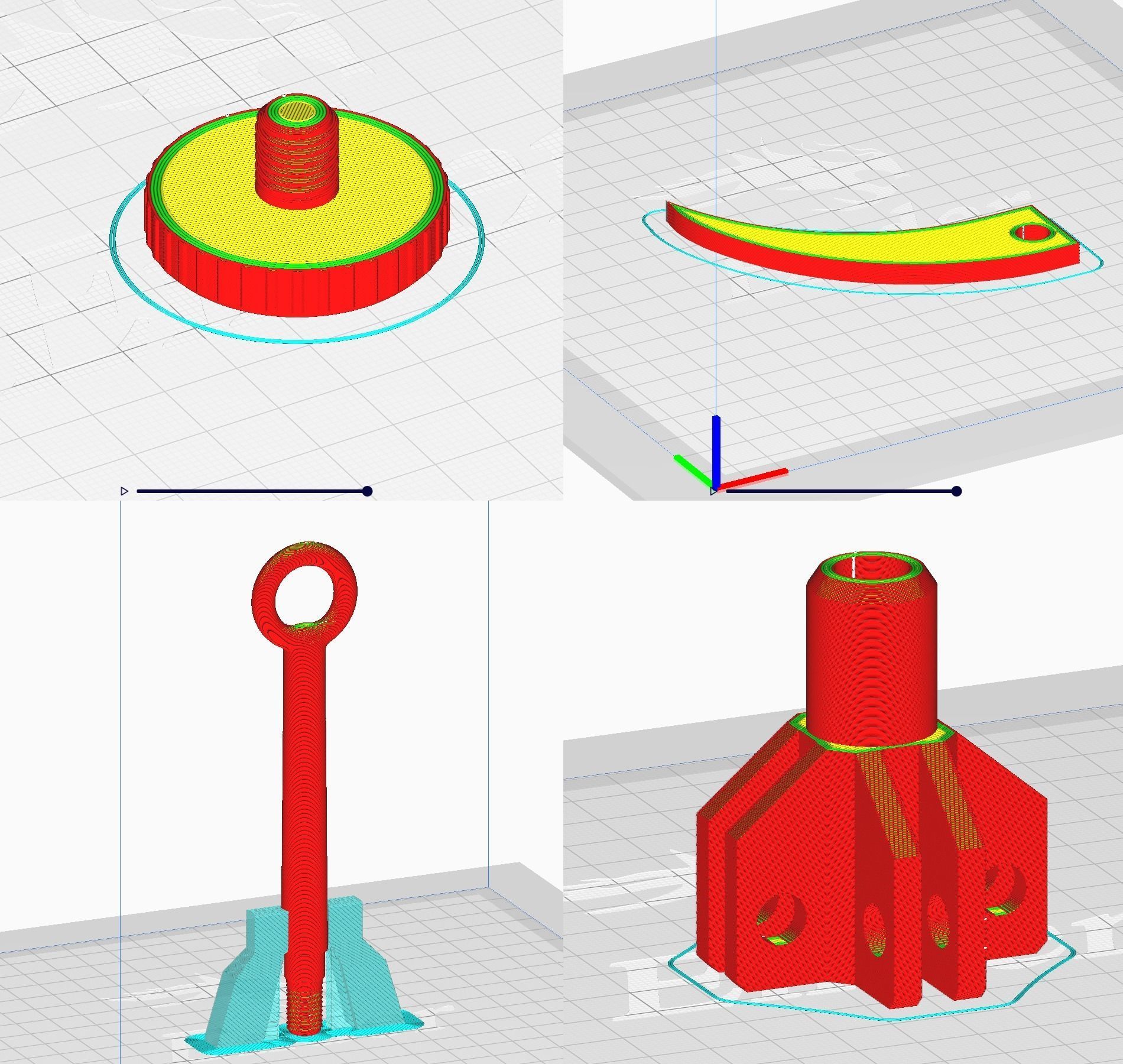 Printable Grappling Hook 3D model 3D printable | CGTrader