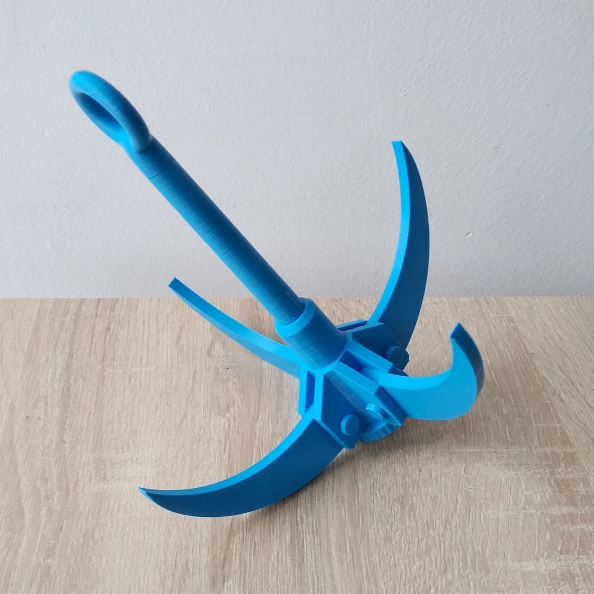Printable Grappling Hook 3D model 3D printable | CGTrader