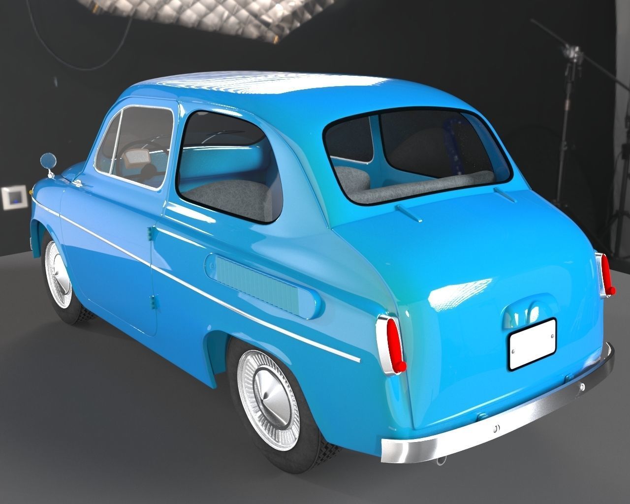 ZAZ 965 free 3D model | CGTrader