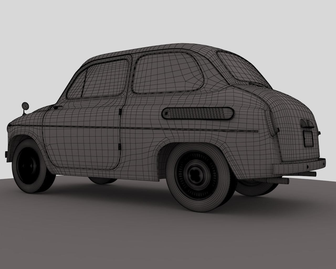 ZAZ 965 free 3D model | CGTrader