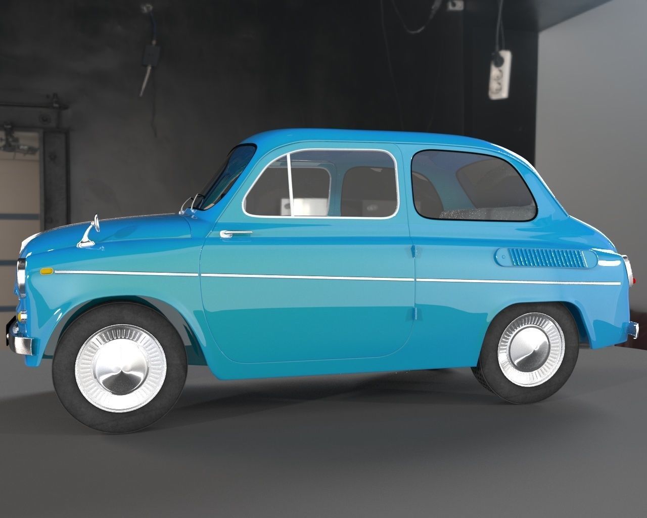 ZAZ 965 free 3D model | CGTrader