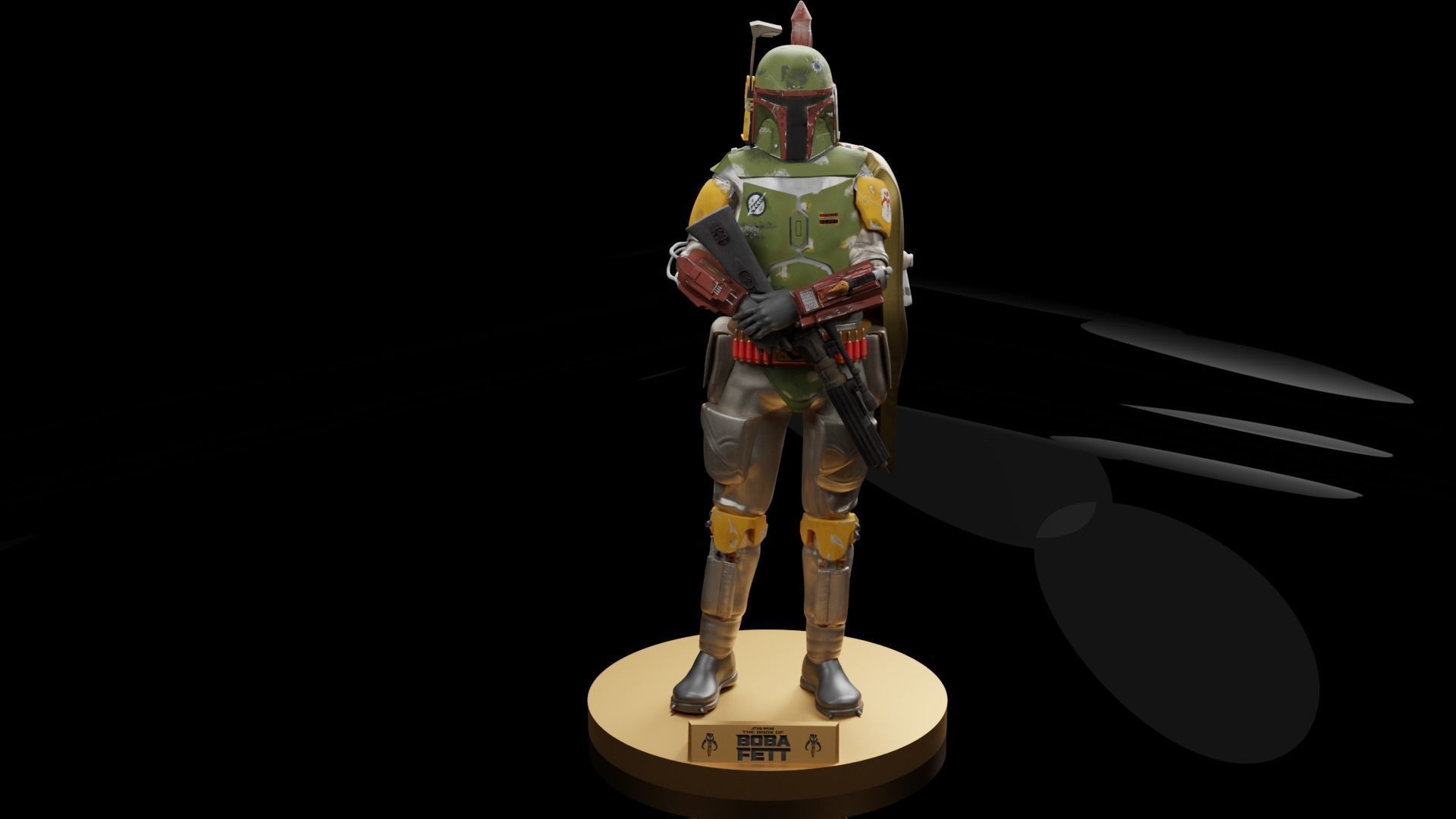 Boba Fett - The Book of Boba Fett - Star Wars 3D model 3D printable ...